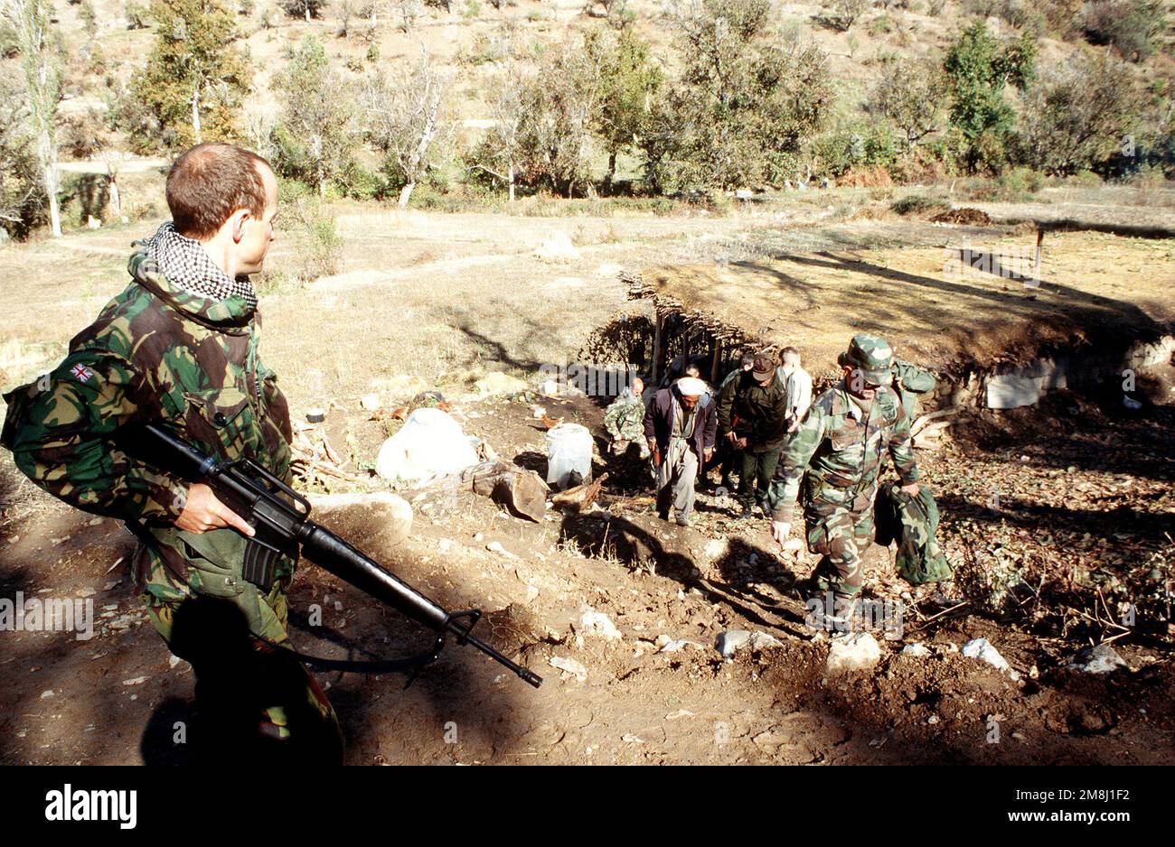 British Squadron Leader Russell La Forte, Military Coordination Center ...