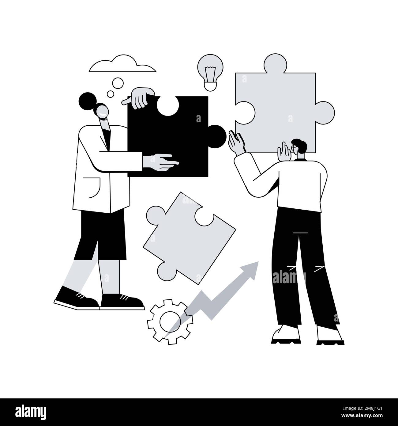 Teamwork power abstract concept vector illustration. Effective team ... Teamwork power abstract concept vector illustration. Effective team ...