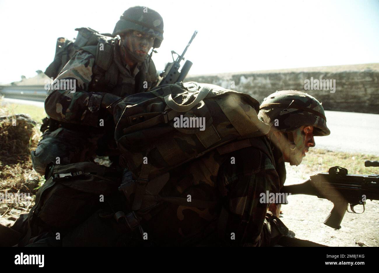Two marines from battalion hi-res stock photography and images - Alamy