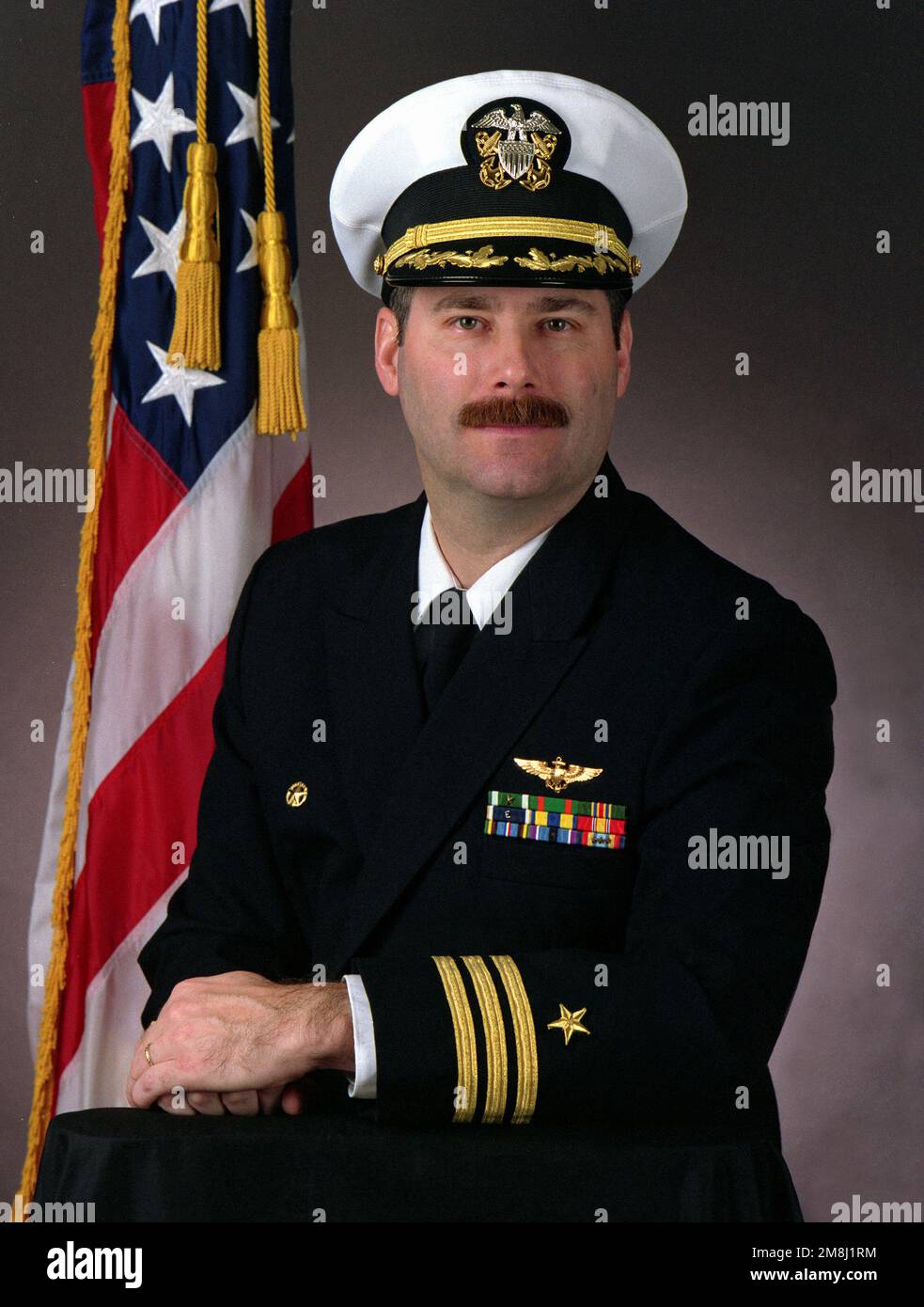 Commander James P. Kelly, USN (covered). Country: Unknown Stock Photo ...