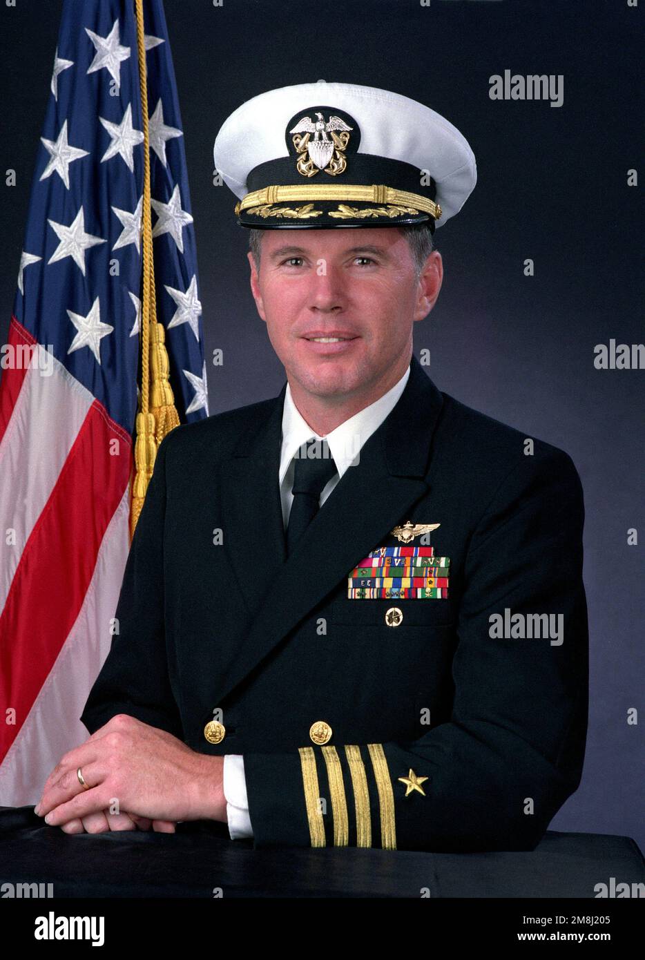 Captain Gerald Fitzgerald, USN. Country: Unknown Stock Photo - Alamy