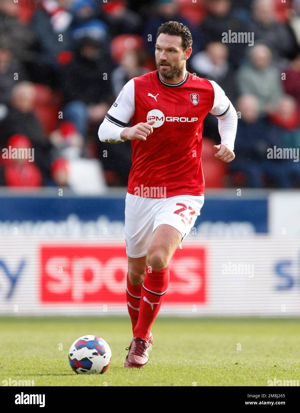 Rotherham United's Sean Morrison during the Sky Bet Championship match ...