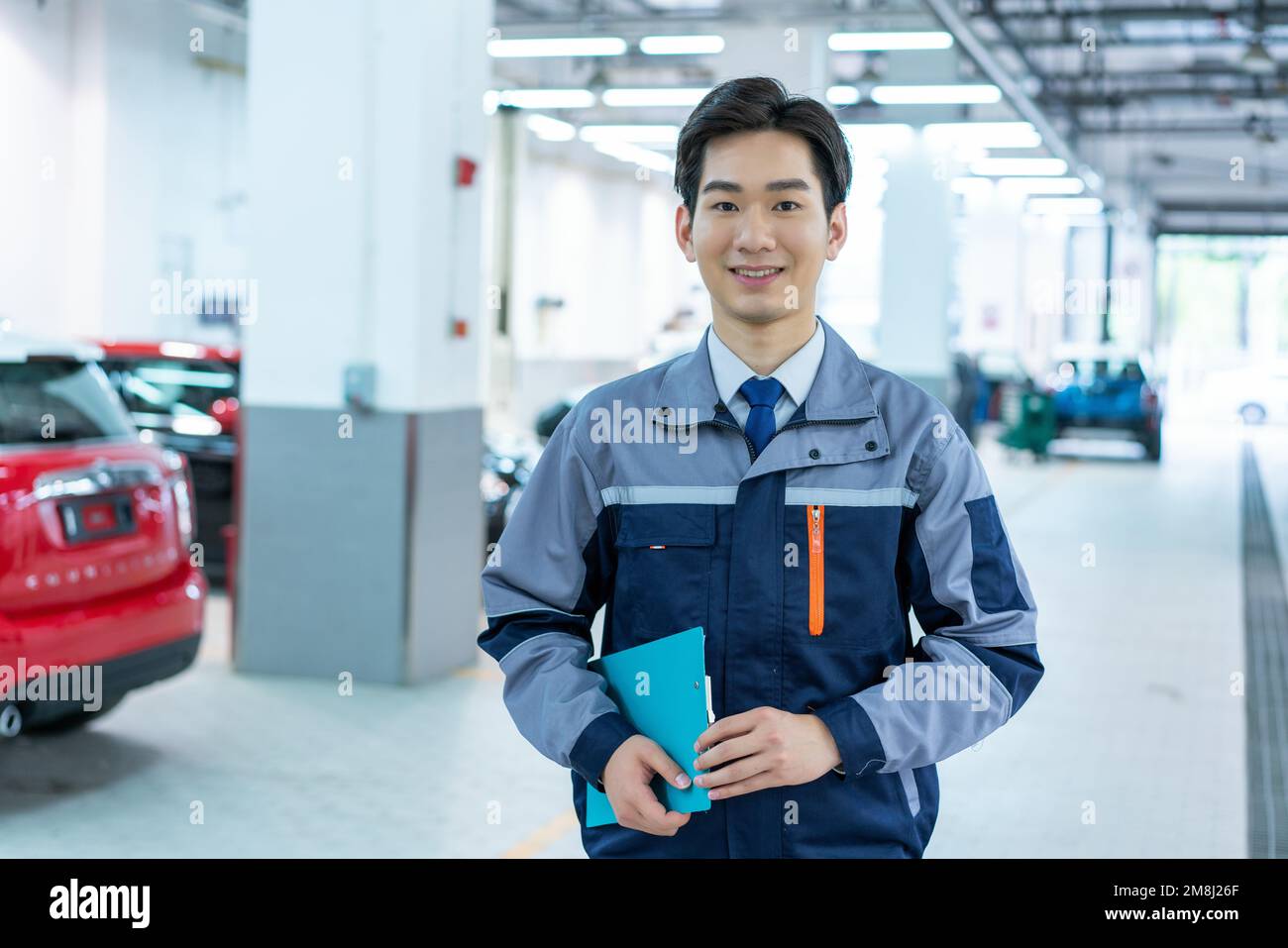 The auto workers Stock Photo - Alamy