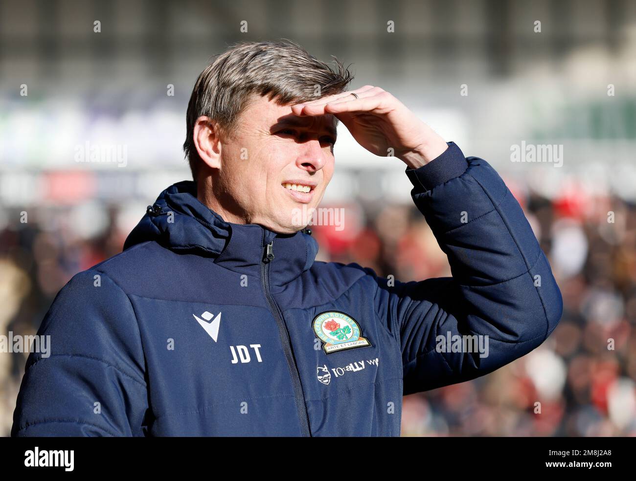 Blackburn Rovers manager Jon Dahl Tomasson during the Sky Bet ...