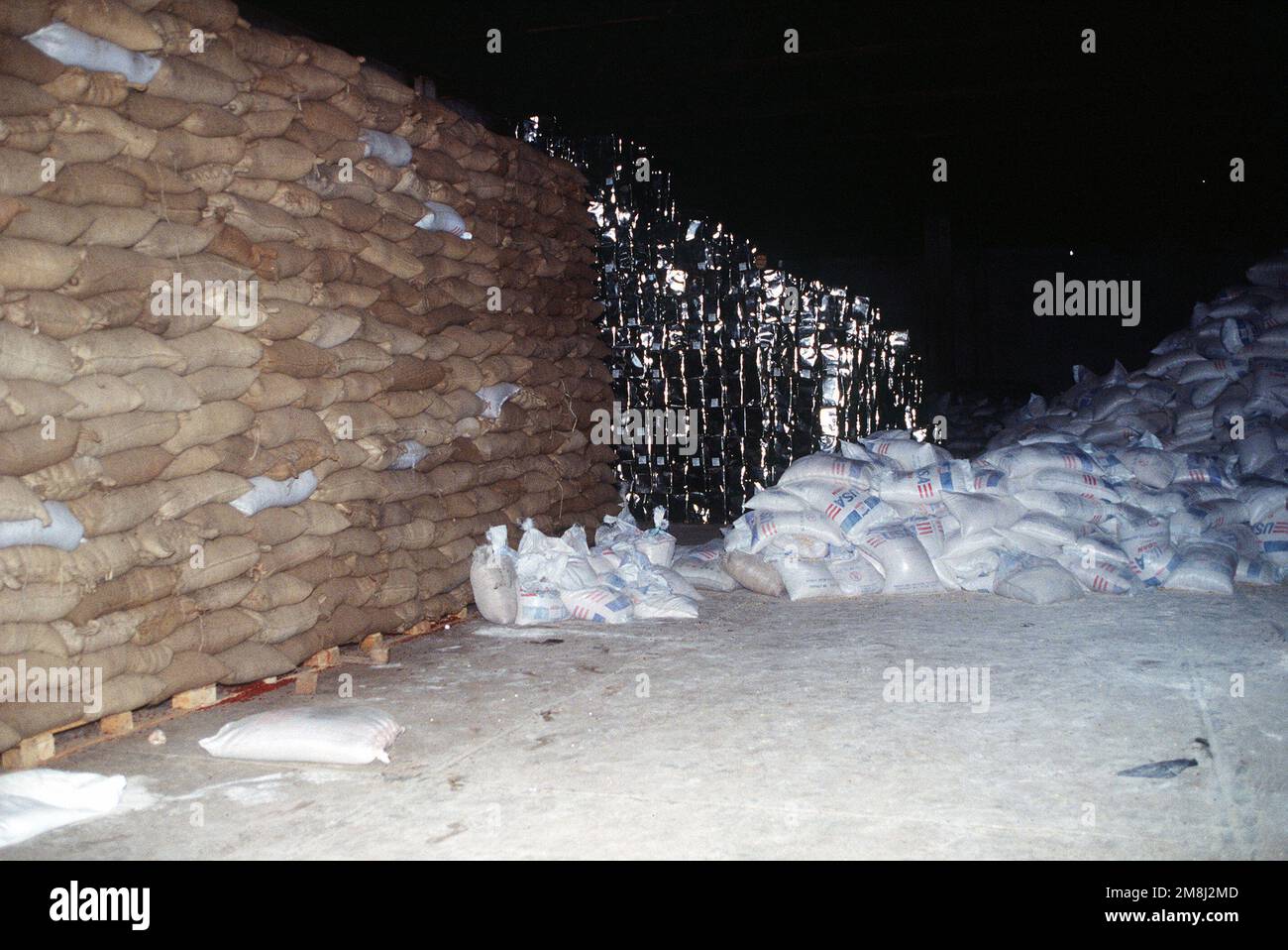 A food storage warehouse in Kismayo. Subject Operation/Series: CONTINUE ...