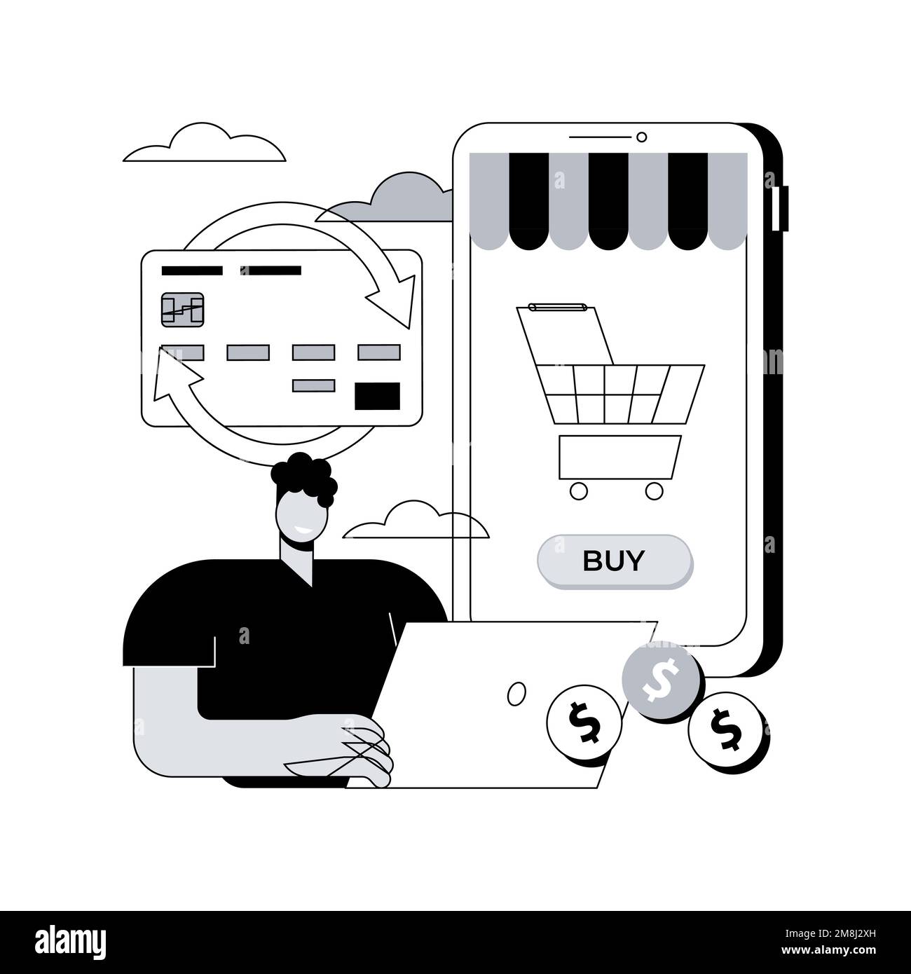 Geometric shapes loyalty card hi-res stock photography and images - Alamy