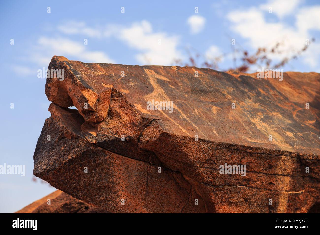 Twyfelfontein, site of ancient rock engravings in the Kunene Region of ...