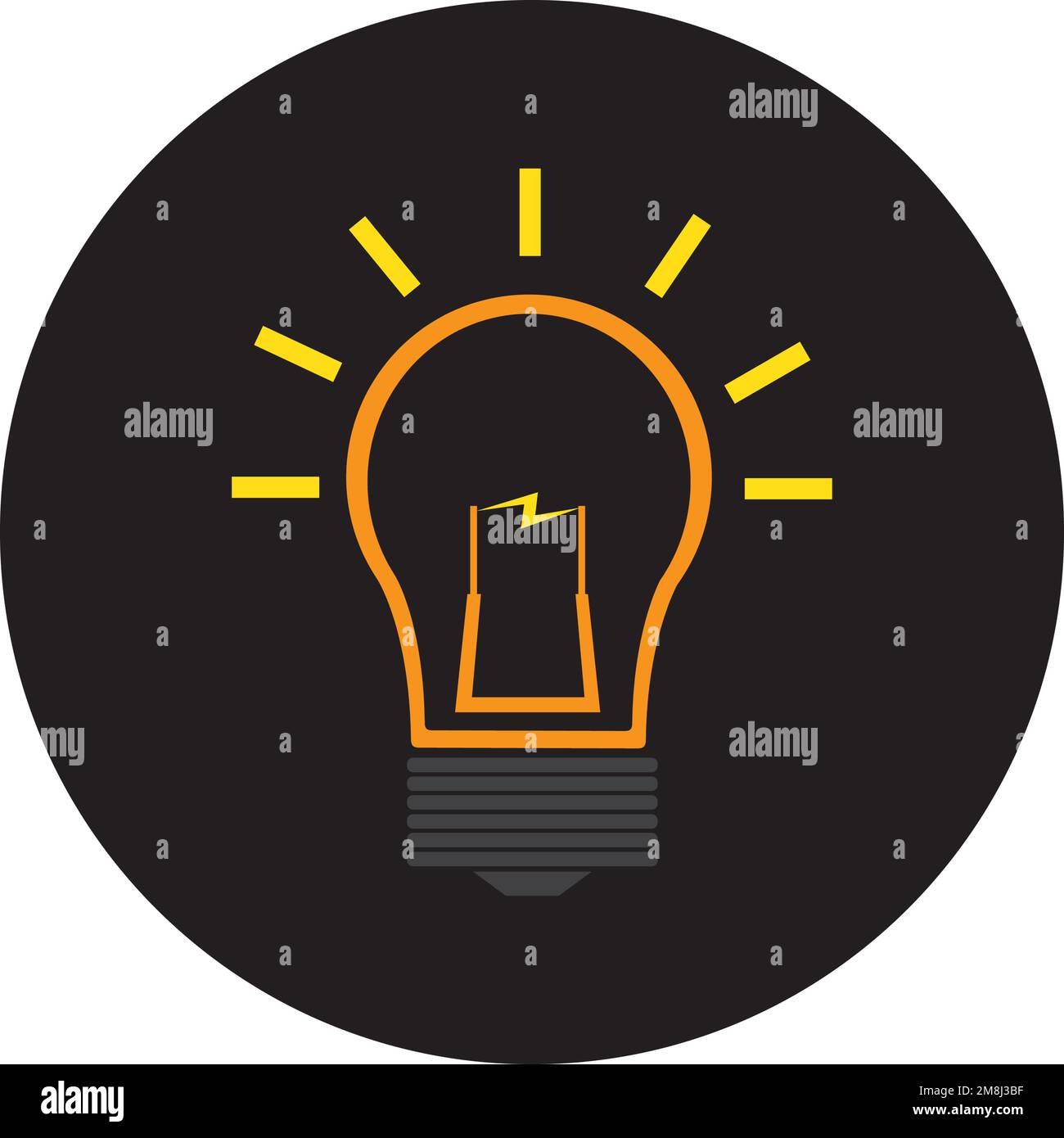 lamp logo stock illustration design Stock Vector Image & Art - Alamy