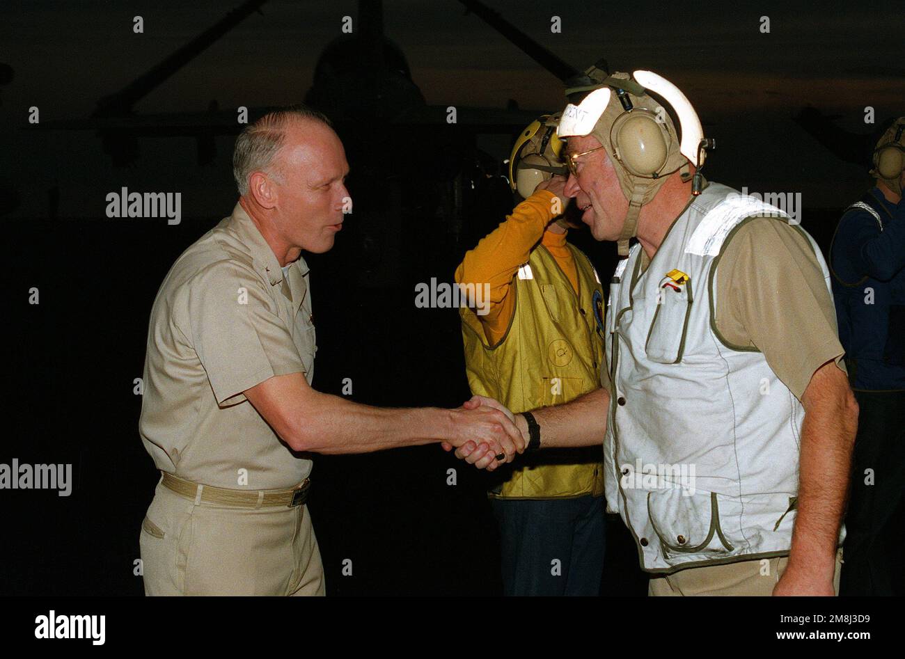 Rear Admiral Bernard J. Smith, Commander, Carrier Group Five (CVG-5 ...