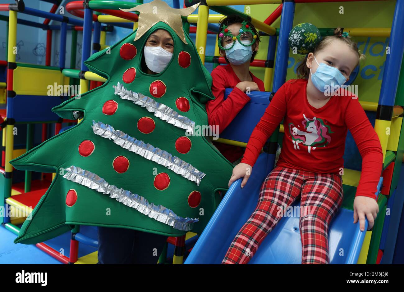 (L-R) Kabeeta Gurung, Head of Discovery Mind Kindergarten, Liam Cheng ...