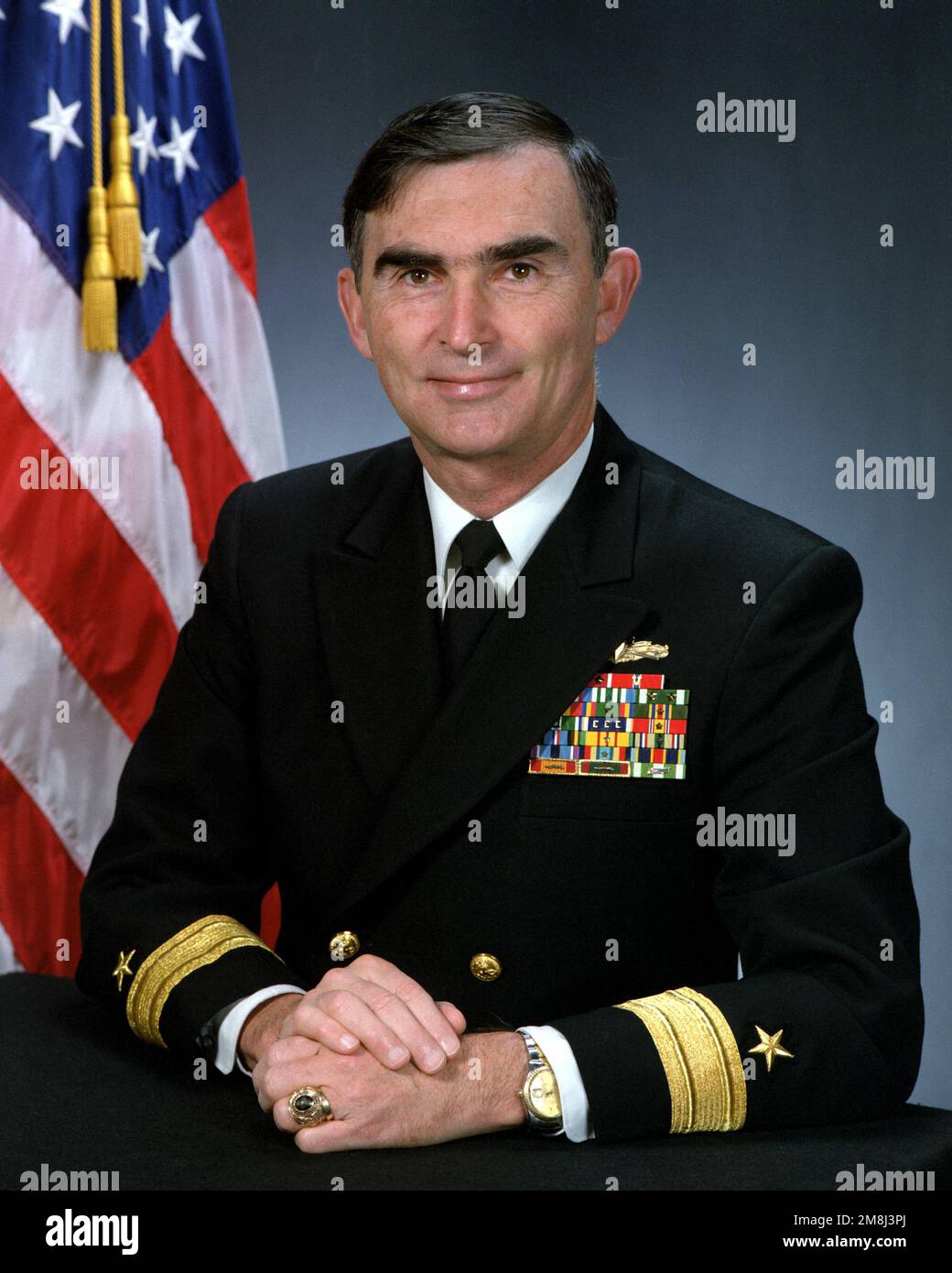Rear Adm. (lower half) James F. Amerault, USN (uncovered). Country ...