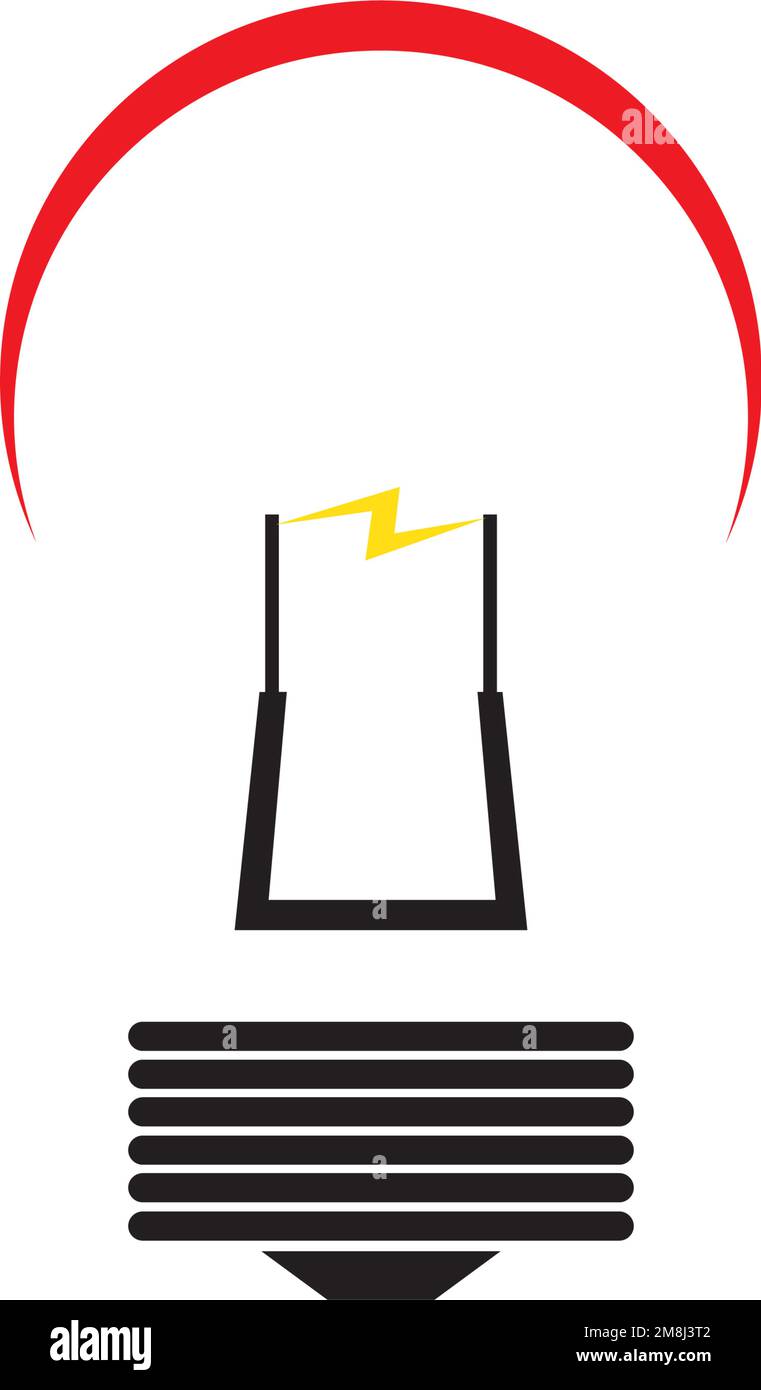 lamp logo stock illustration design Stock Vector Image & Art - Alamy