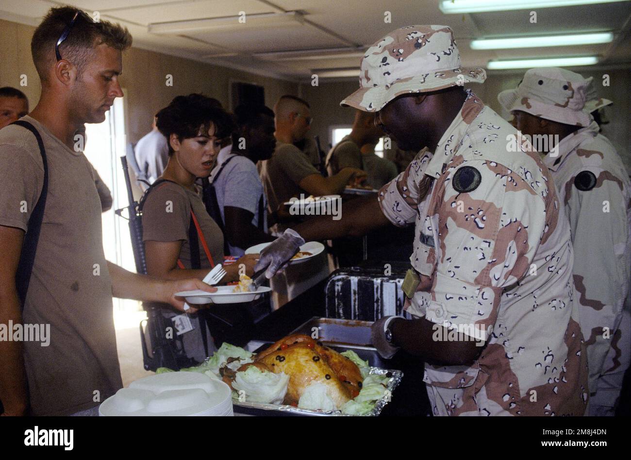 Soldiers from the 24th Infantry Division (Mechanized), Fort Stewart, GA ...
