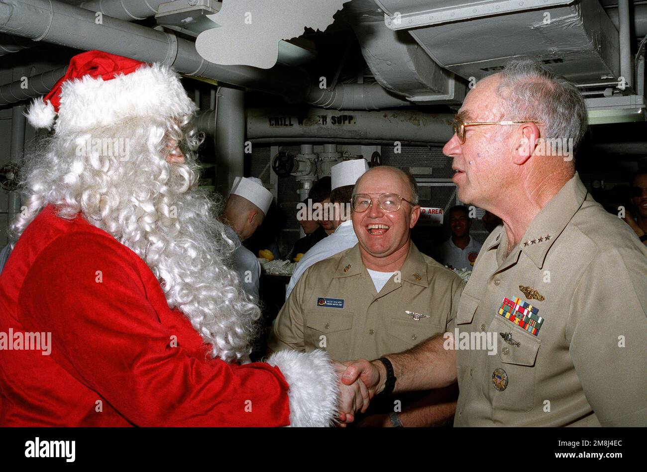 Admiral Frank B. Kelso, II, CHIEF of Naval Operations, along with ...