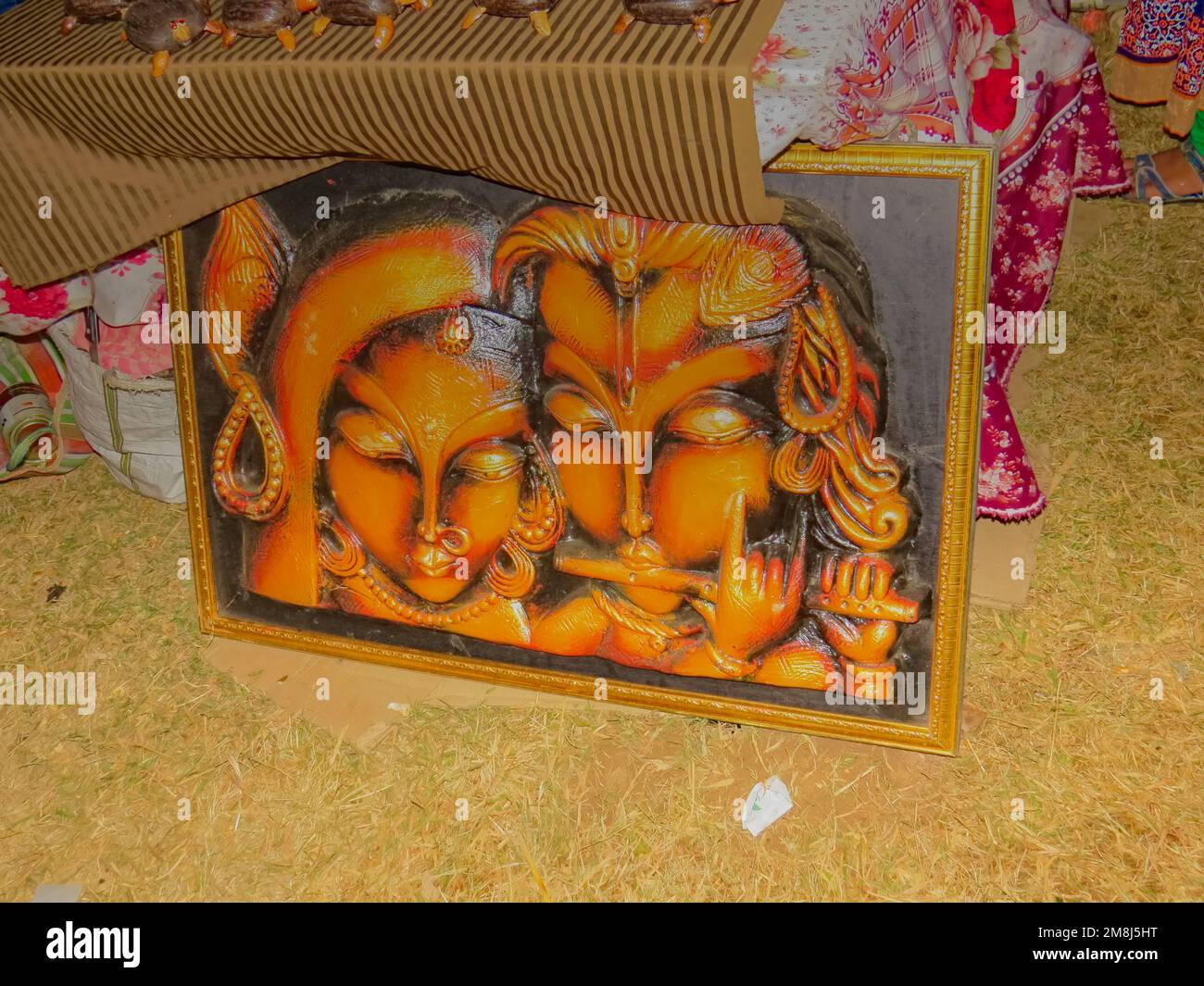 handcrafted showpiece for display at wall Stock Photo - Alamy