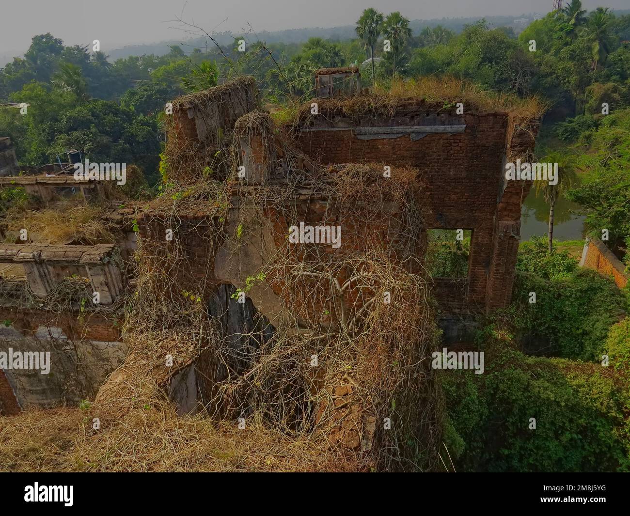 ancient relics of the past now ruined Stock Photo - Alamy