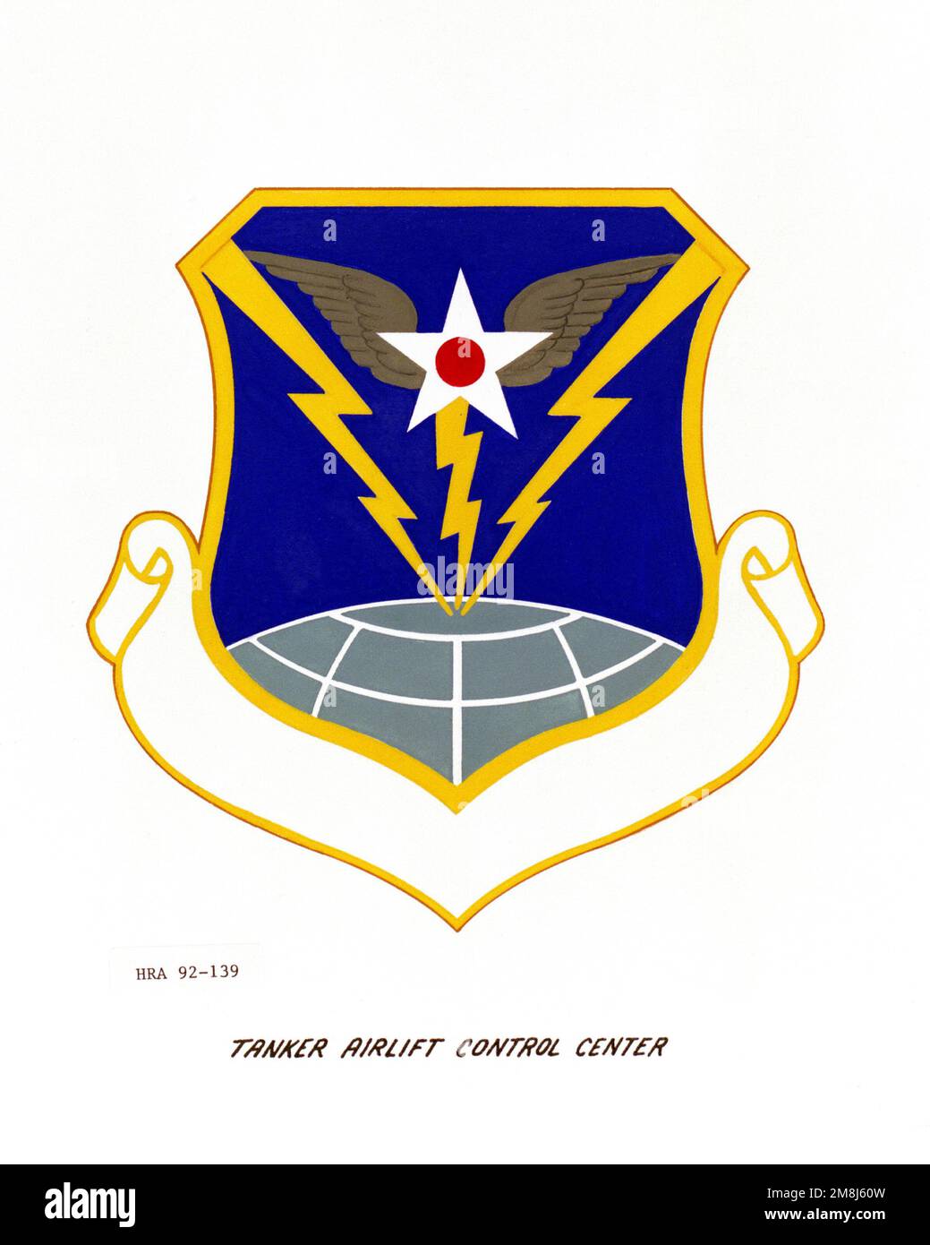 Approved insignia of the Tanker Airlift Control Center. Country ...