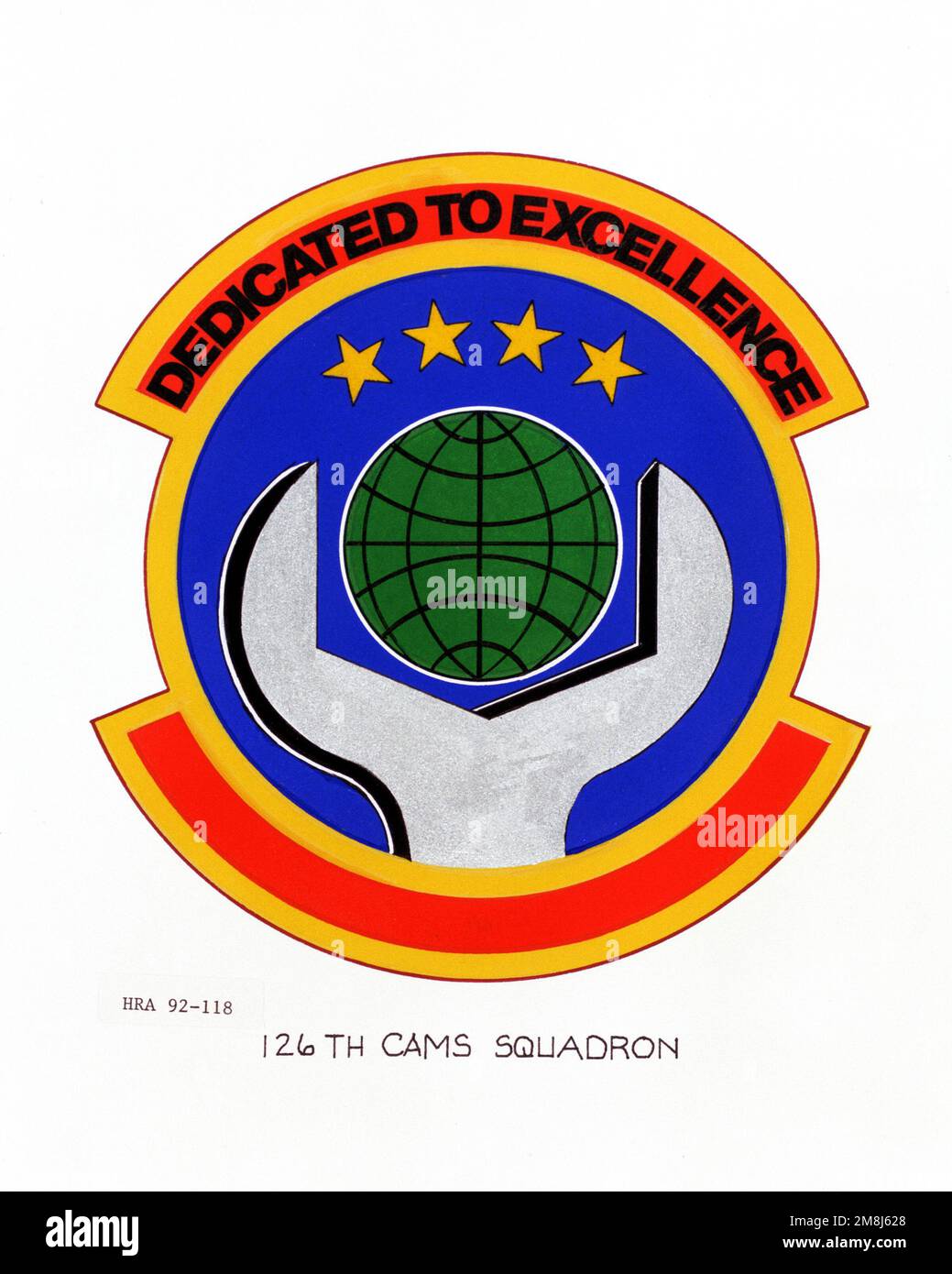 Approved insignia of the 126th Consolidated Aircraft Maintenance ...