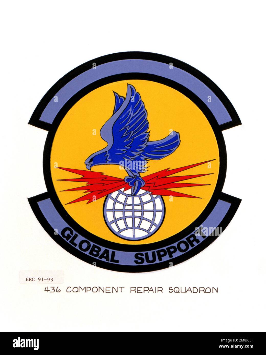 Approved insignia for the 436th Component Repair Squadron. Country ...
