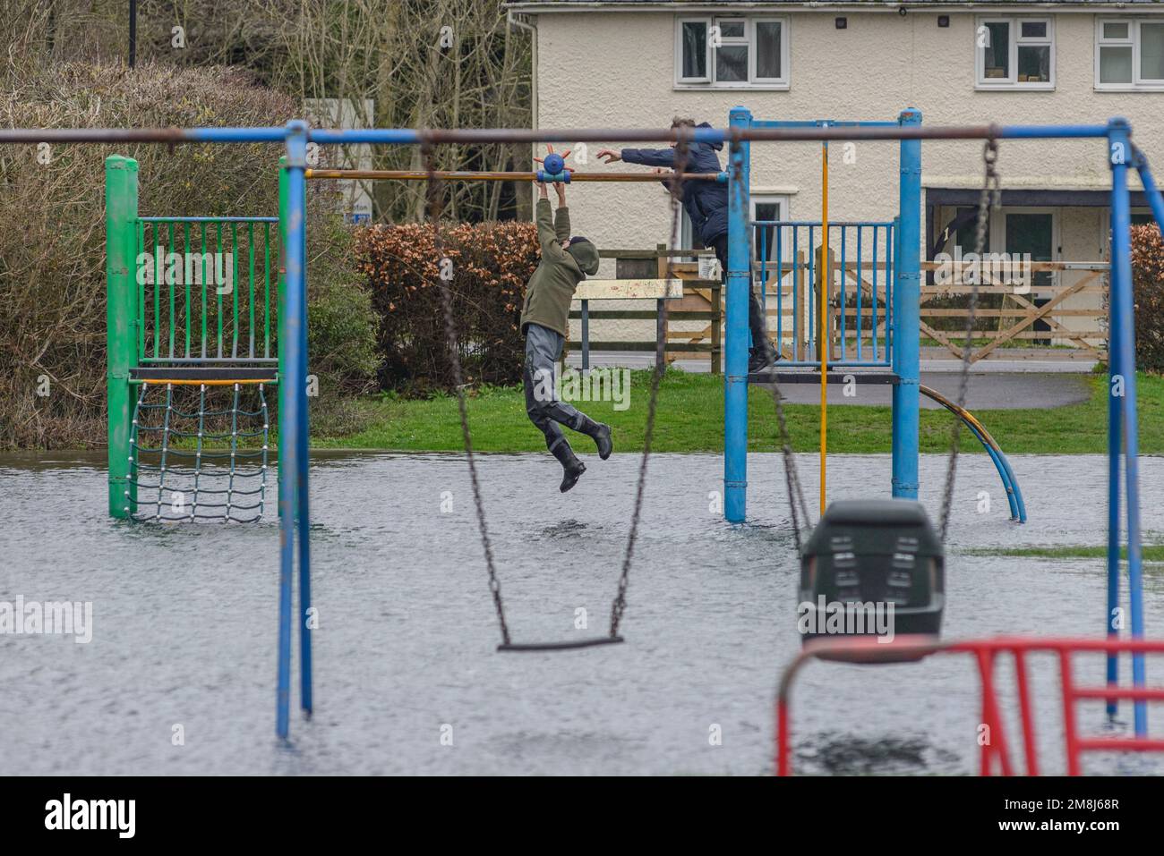 Playground flooding hi-res stock photography and images - Alamy
