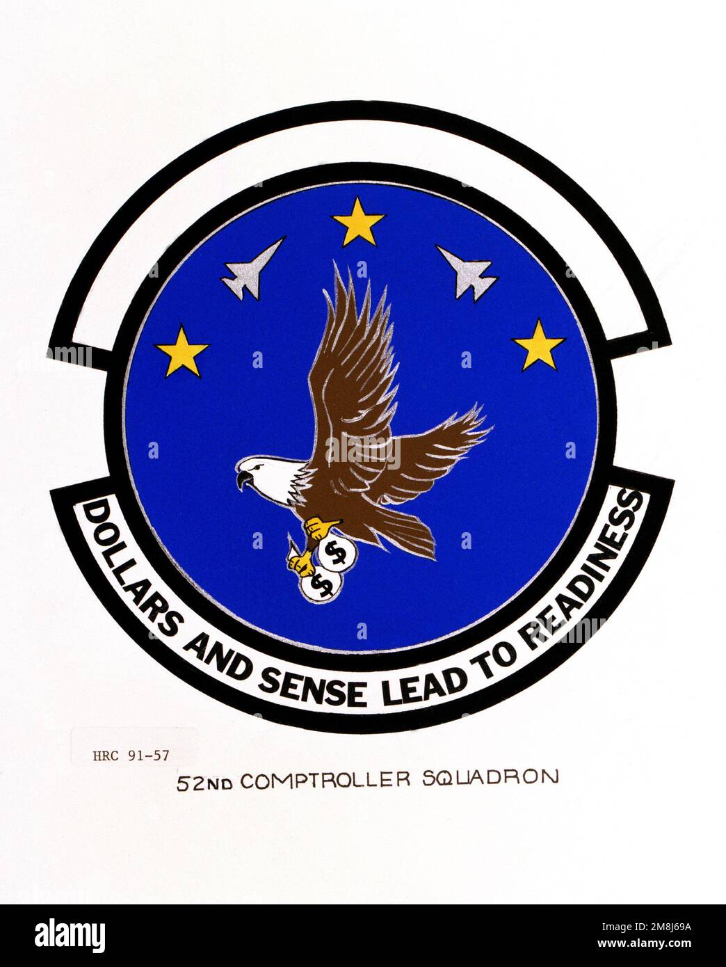 Approved insignia of the 52nd Comptroller Squadron. Country: Unknown ...