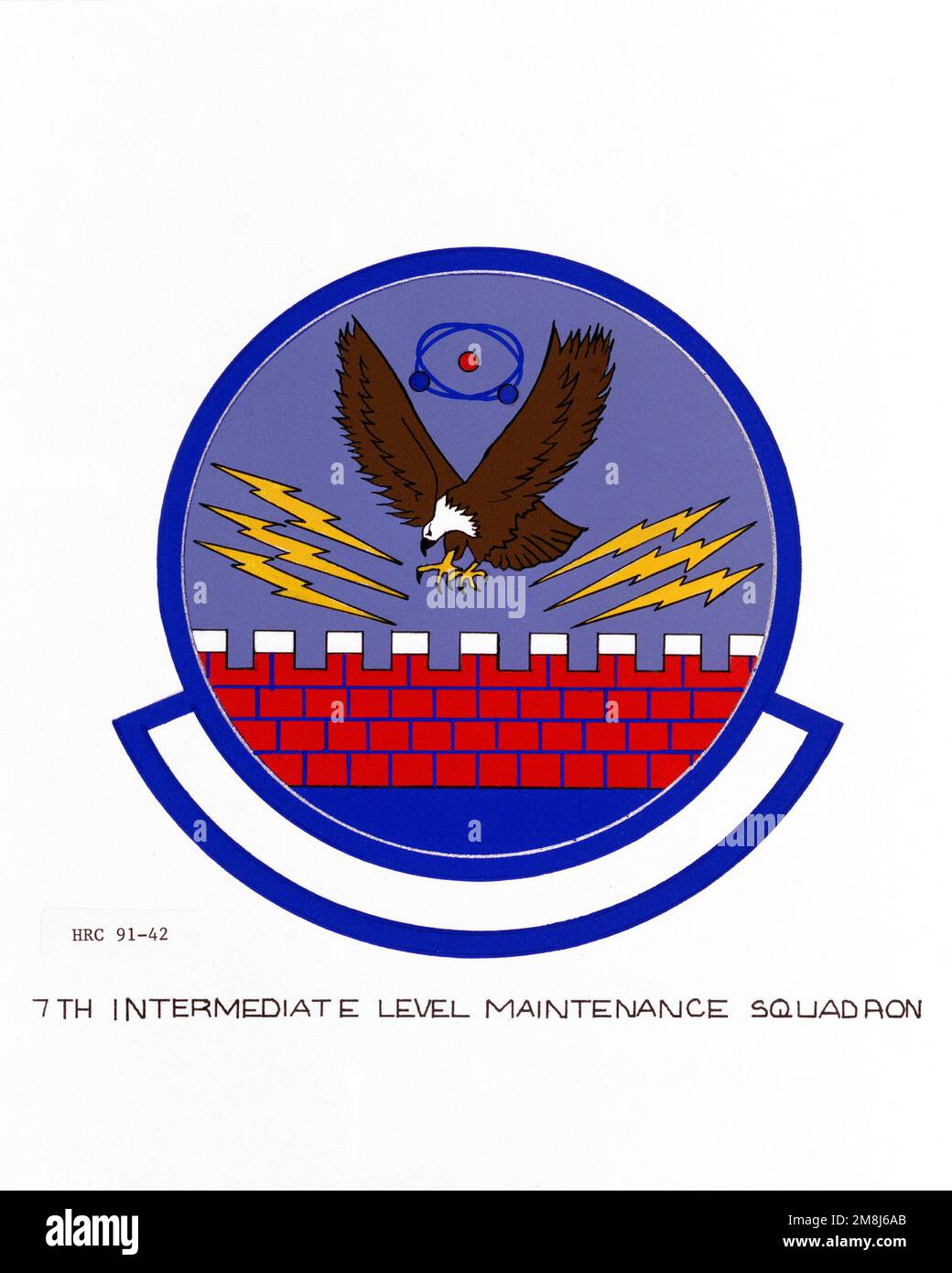 Approved insignia for the 7th Intermediate Level Maintenance Squadron ...