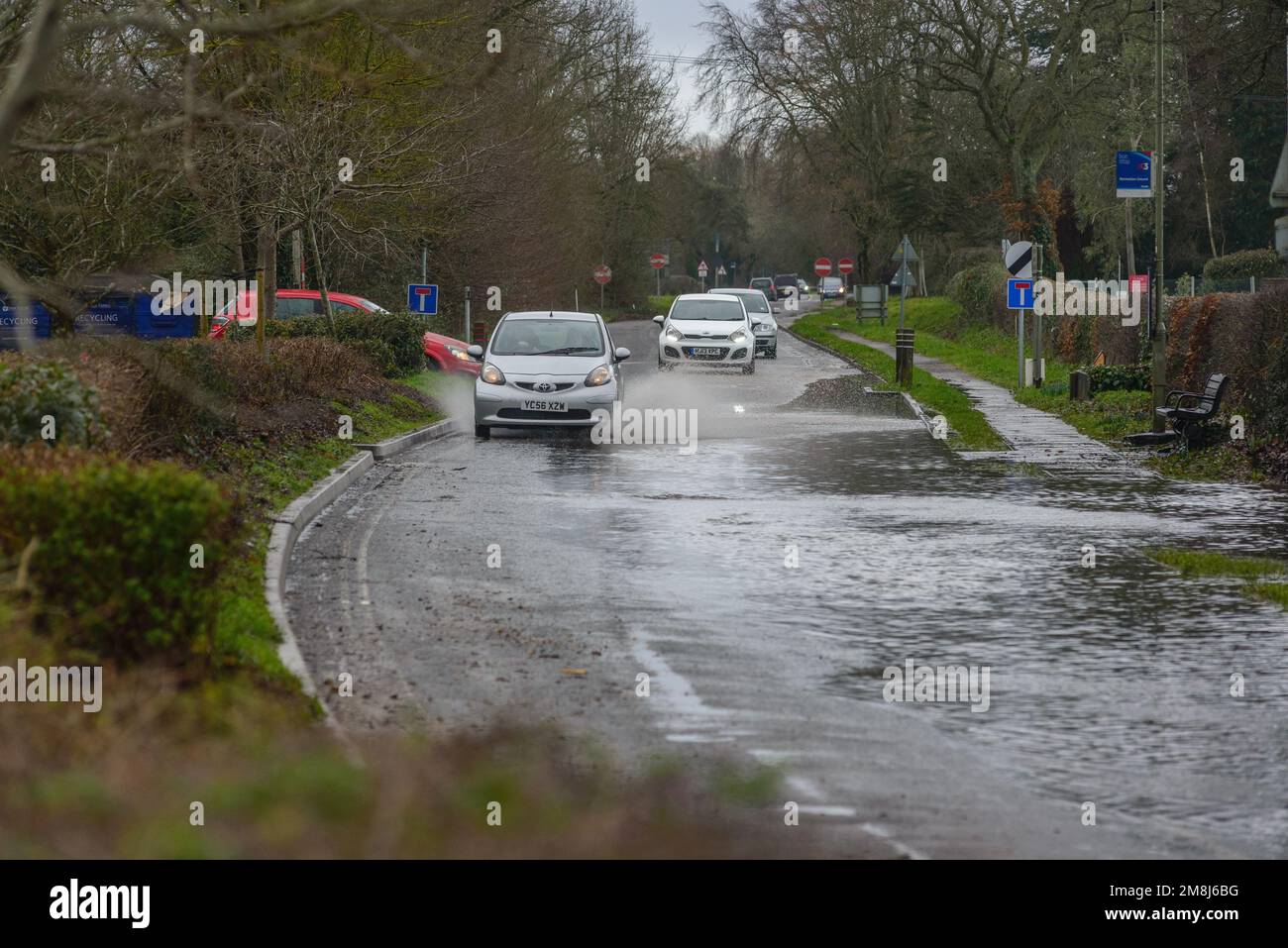 Avon Valley, Fordingbridge, Hampshire, UK, 14th January 2023, Weather ...