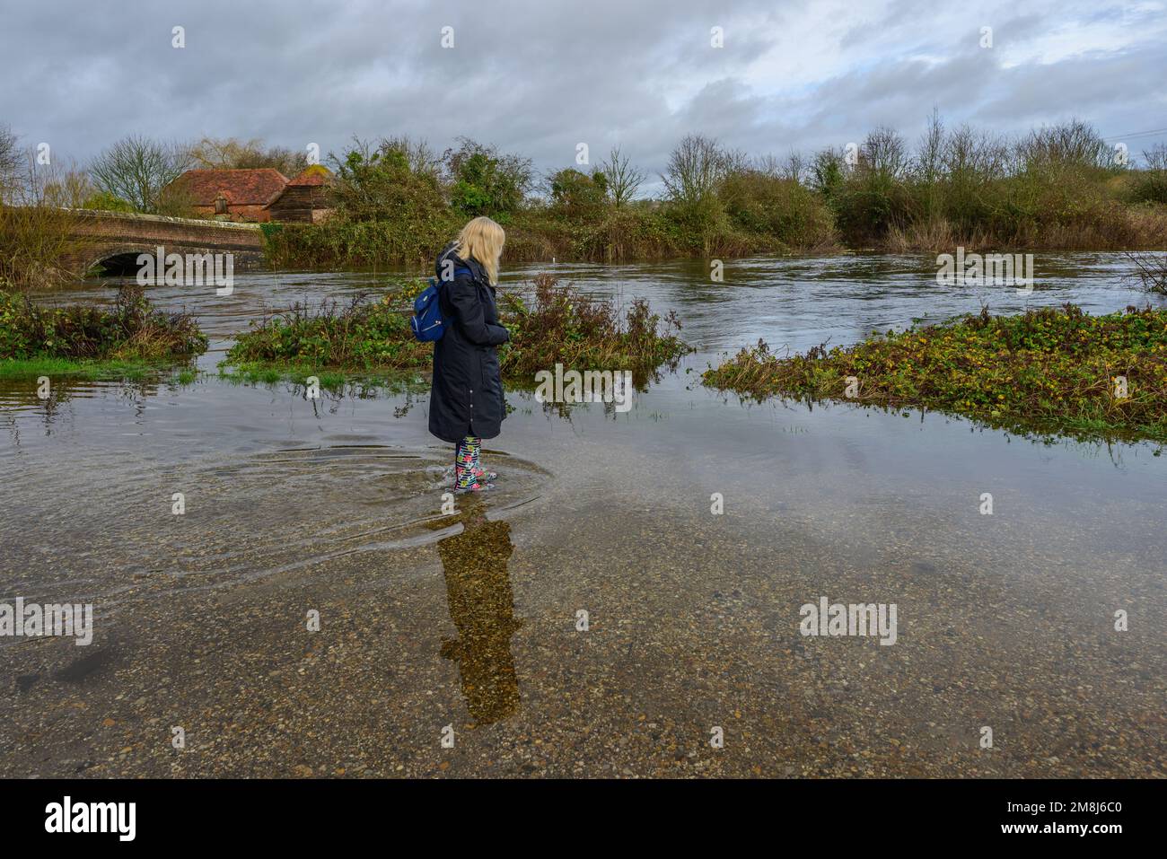 Breamore, Fordingbridge, Hampshire, UK, 14th January 2023, Weather ...