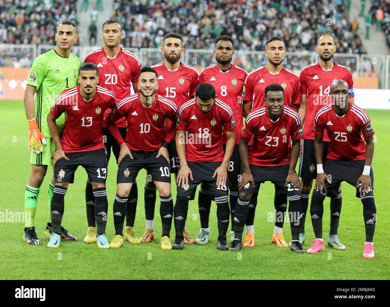 Bakari, Algeria. 14th Jan, 2023. Algeria defeats Libya (1-0) in the ...