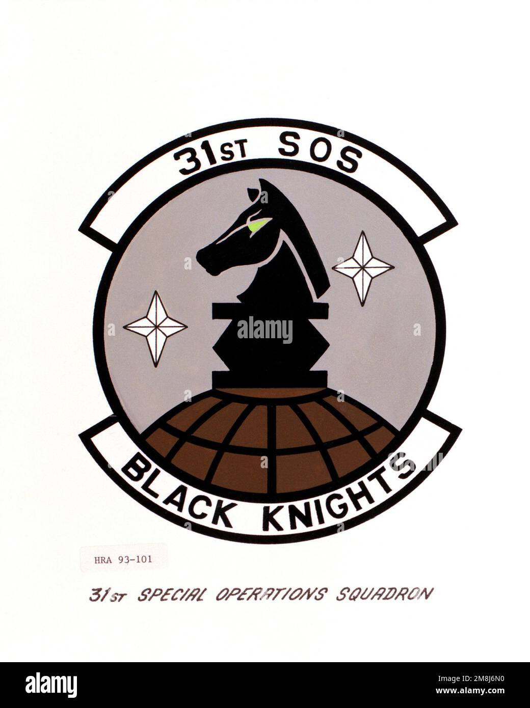 Approved insignia of the 31st Special Operations Support Squadron ...