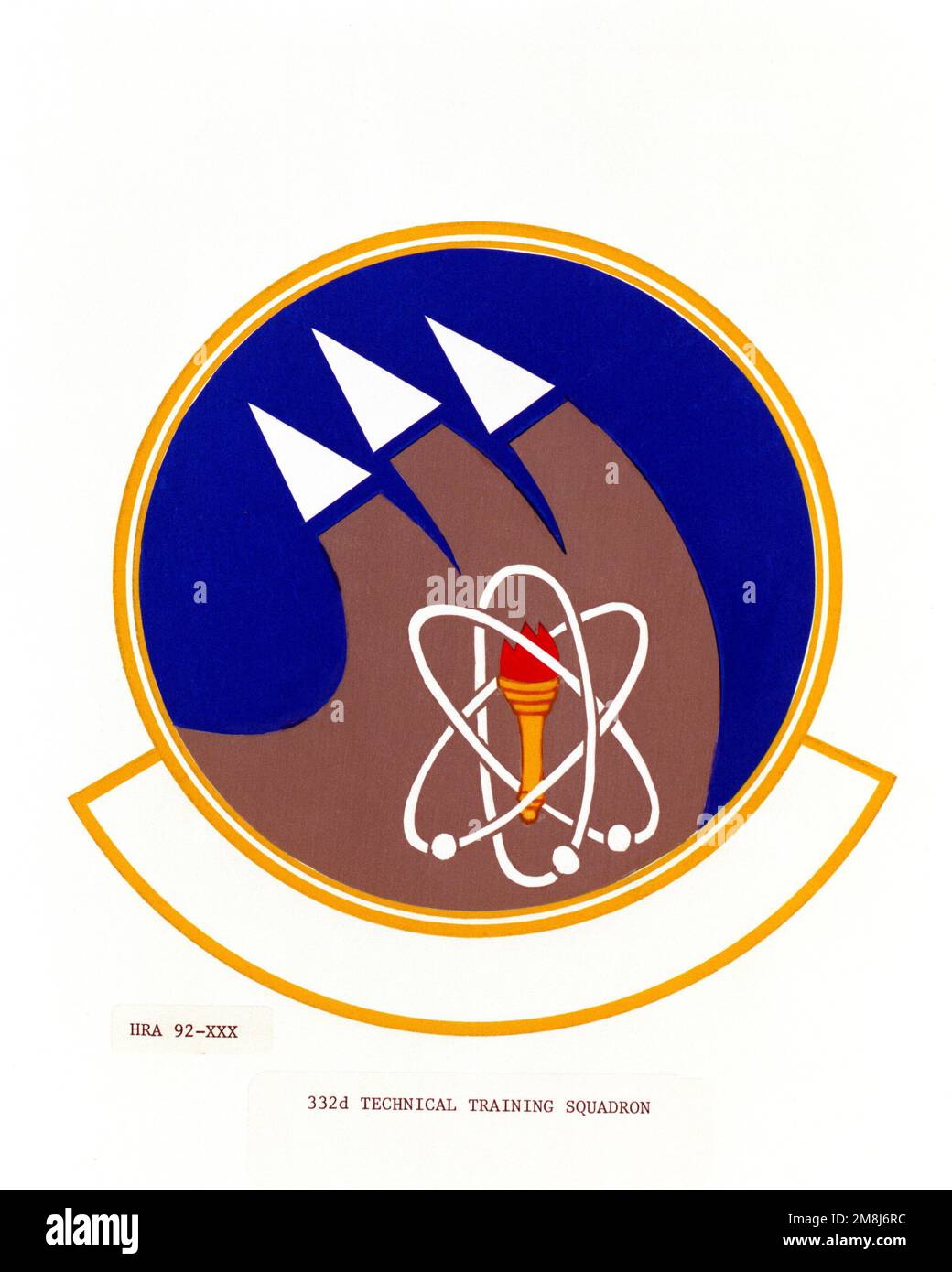Approved Insignia of the 332nd Technical Training Squadron. Country ...