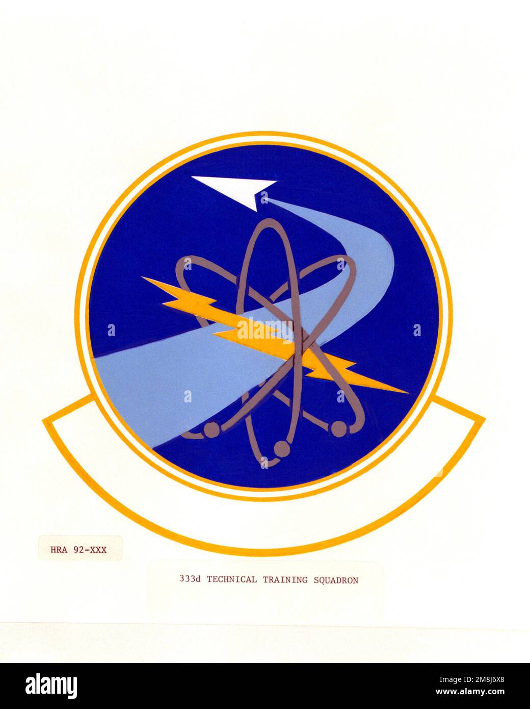 Approved Insignia of the 333rd Technical Training Squadron. Country ...