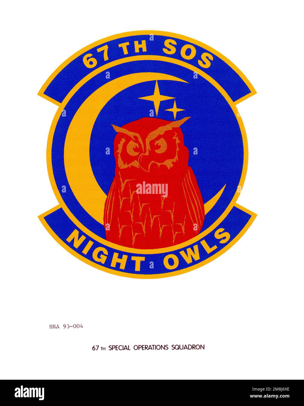Approved Insignia of the 67th Special Operations Squadron. Country ...