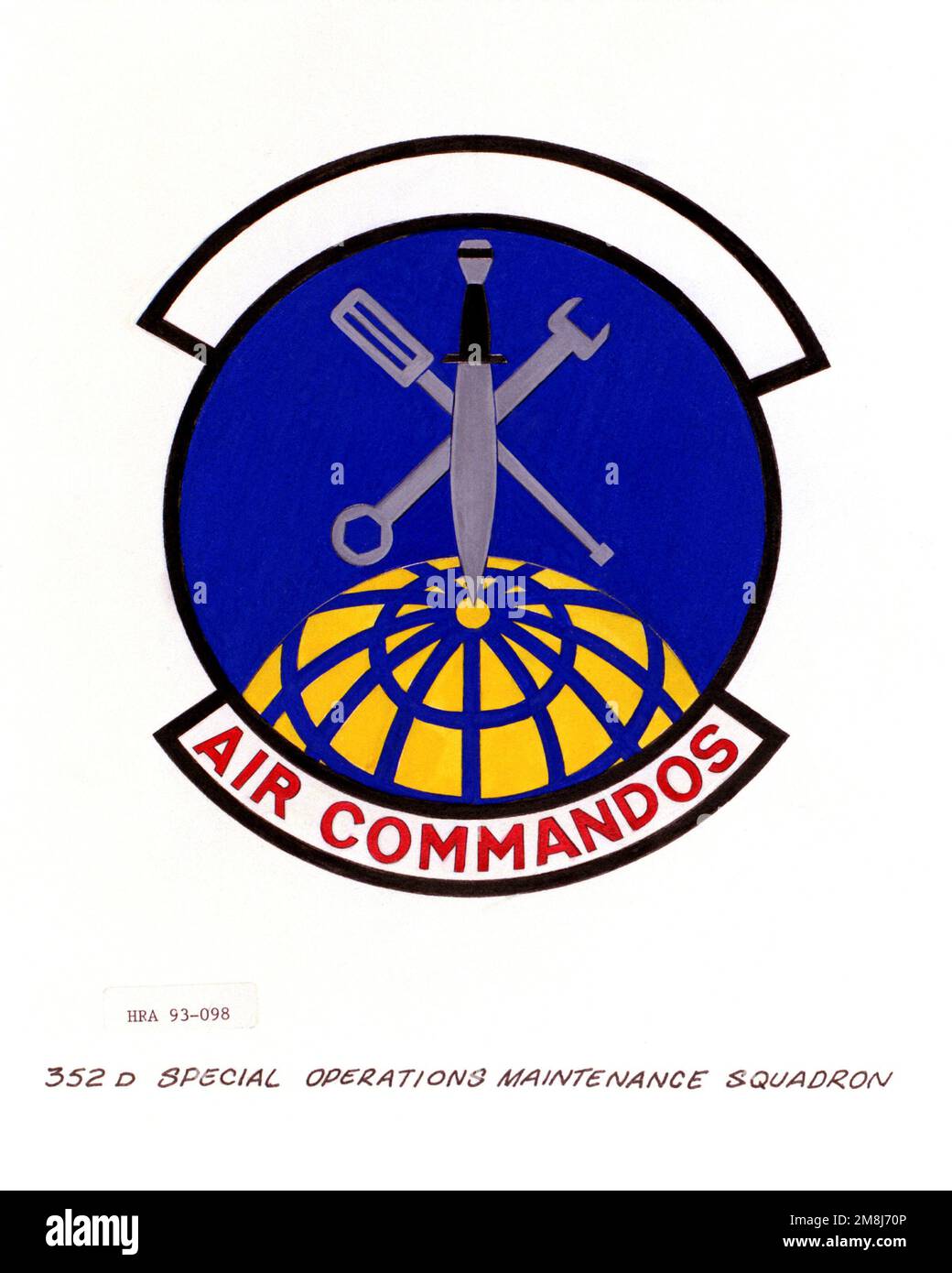 Approved Insignia of the 352nd Special Operations Maintenance Squadron ...
