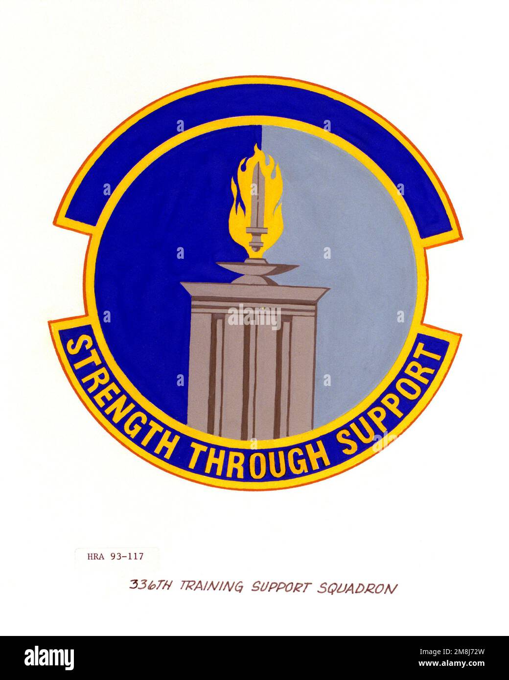 Approved Insignia of the 336th Training Support Squadron. Country ...
