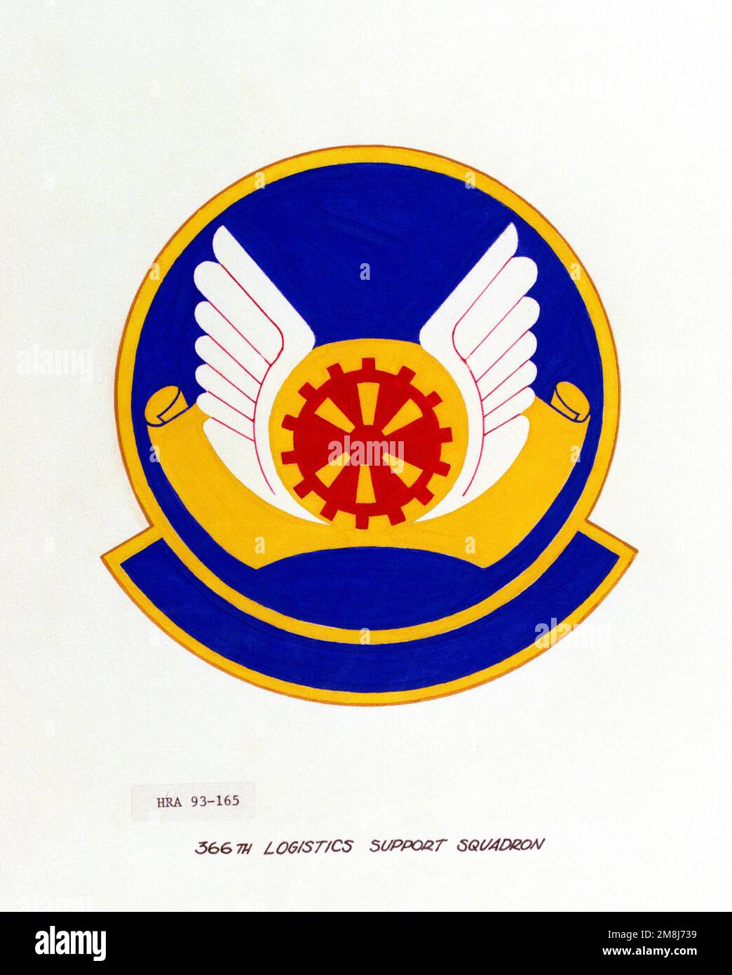 Approved Insignia of the 366th Logistics Support Squadron. Country ...