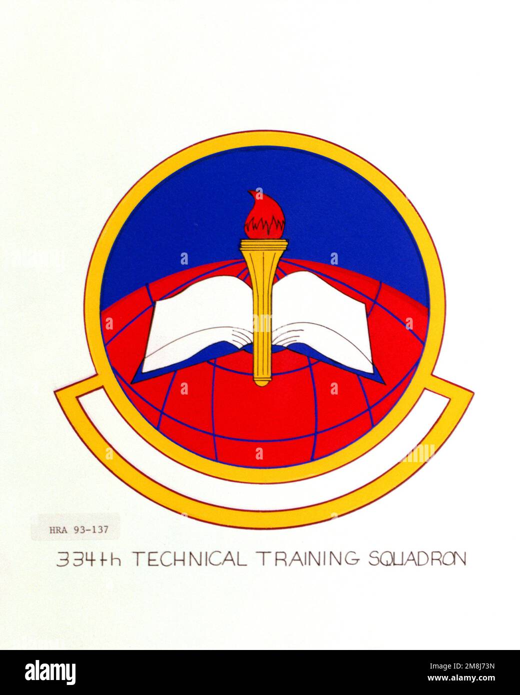 Approved Insignia of the 334th Technical Training Squadron. Country ...