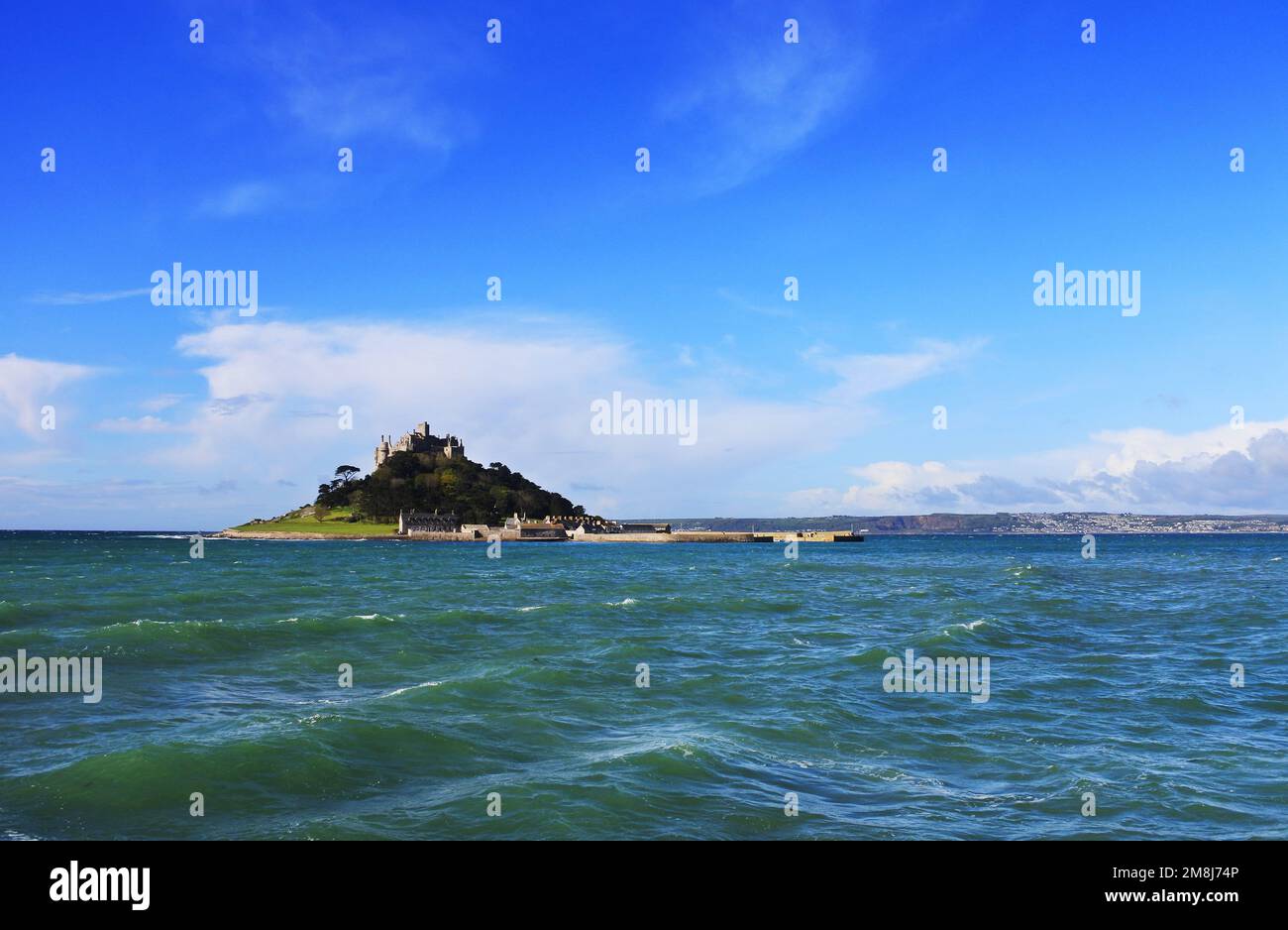 St. Michael's Mount, Marazion, Cornwall, UK - John Gollop Stock Photo ...