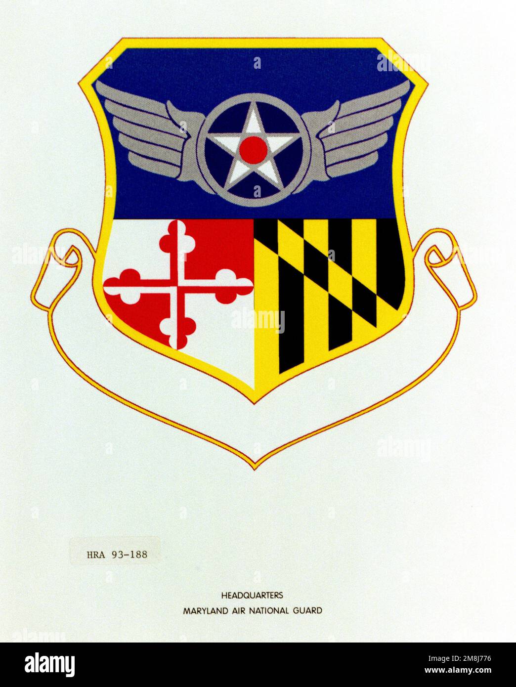 Approved Insignia of the Headquarters Maryland Air National Guard ...