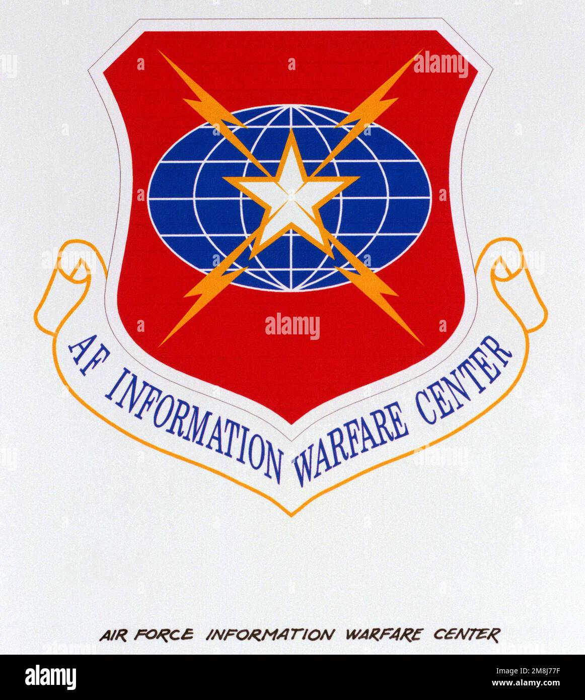 Approved insignia of the Air Force Information Warfare Center. Country ...