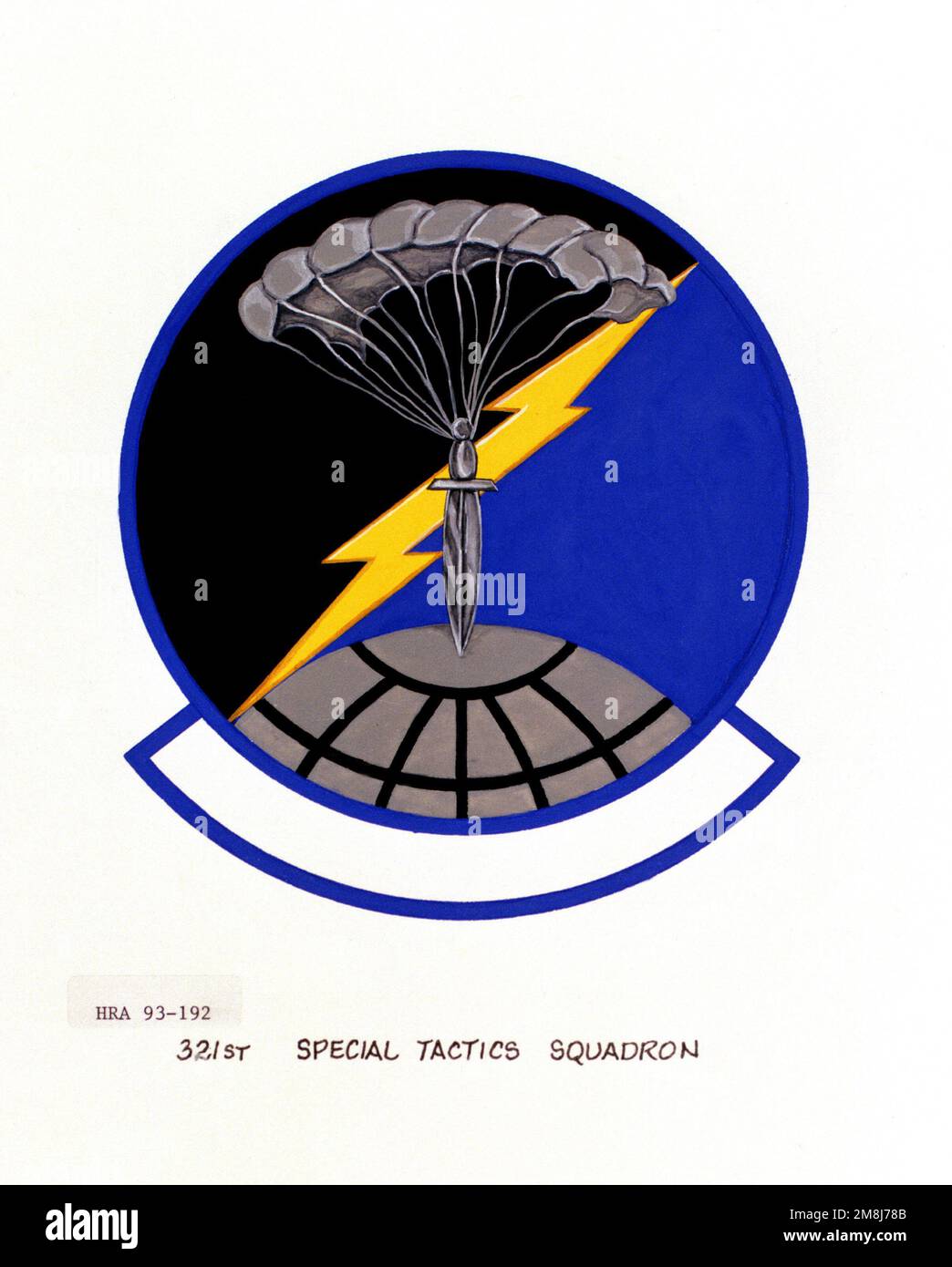 Approved Insignia of the 321st Special Tactics Squadron. Country ...