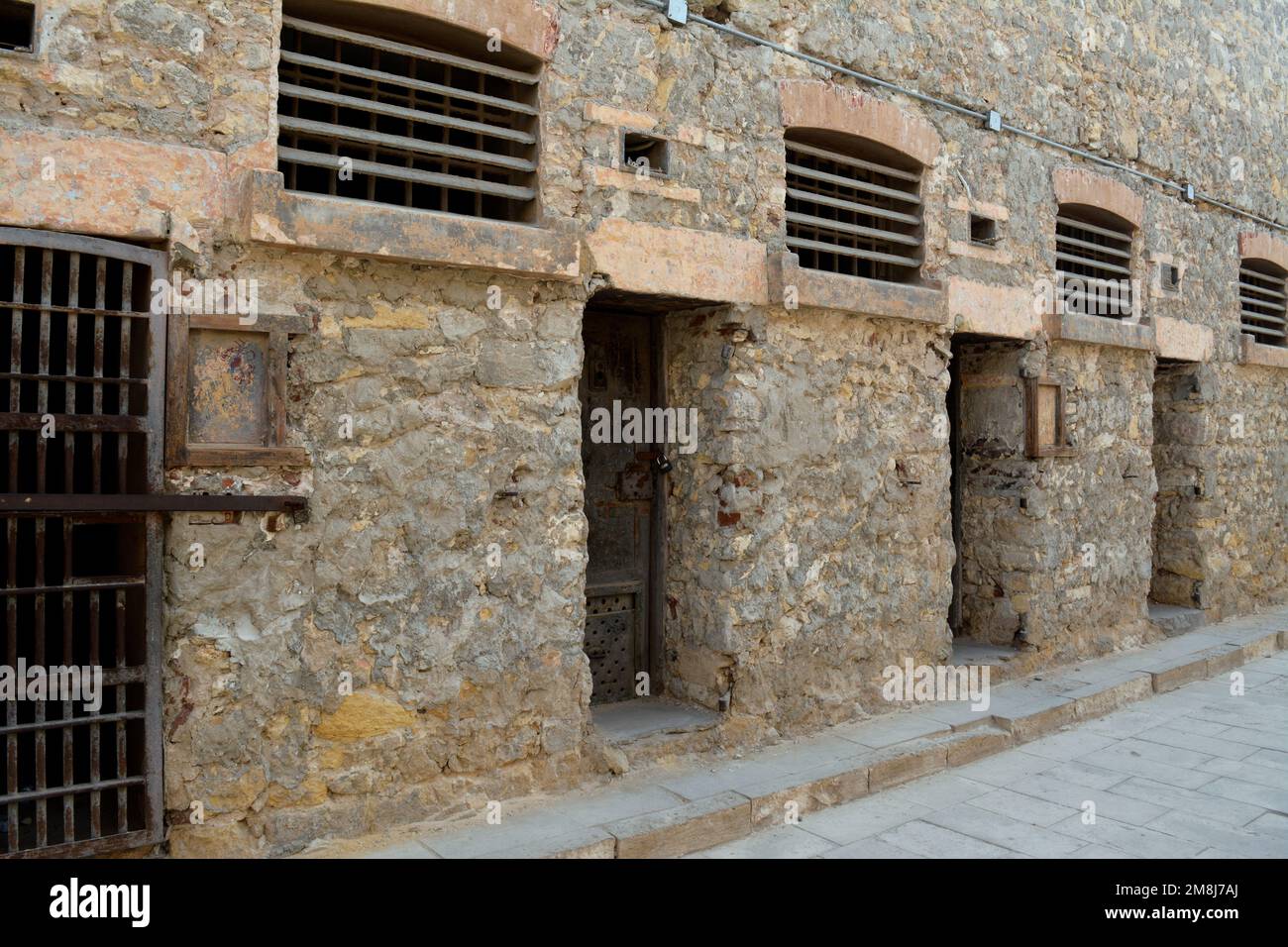 Cairo Saladin Citadel Prison Museum, actual prison cells that were in ...