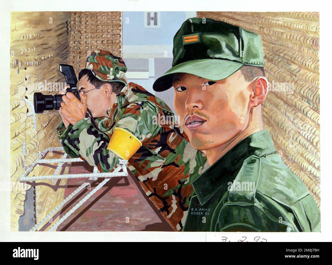 Surveilling North Artist: STAFF SGT. Emilo Arias. Country: Unknown ...