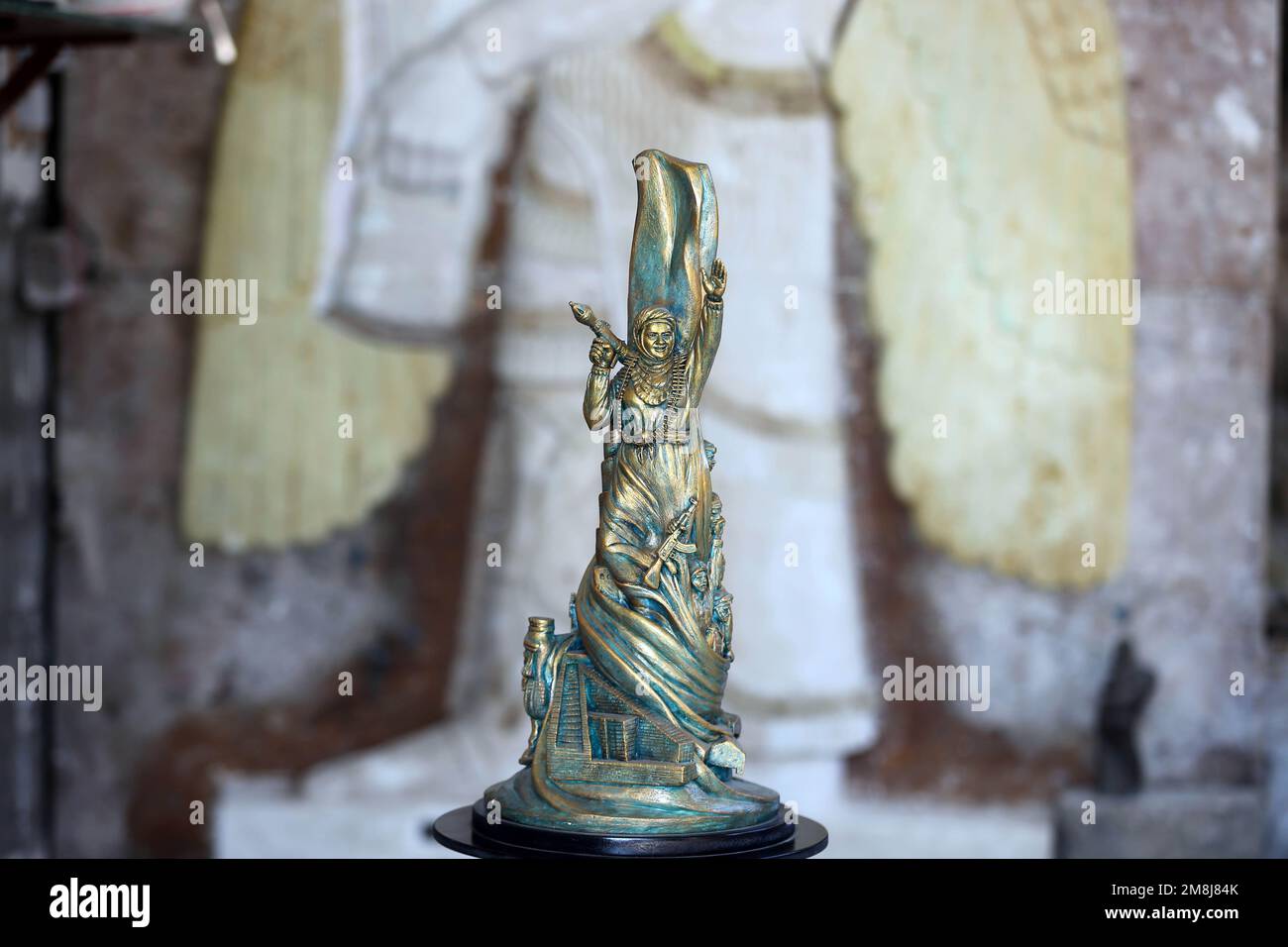 (230114) -- BAGHDAD, Jan. 14, 2023 (Xinhua) -- This photo taken on Jan ...