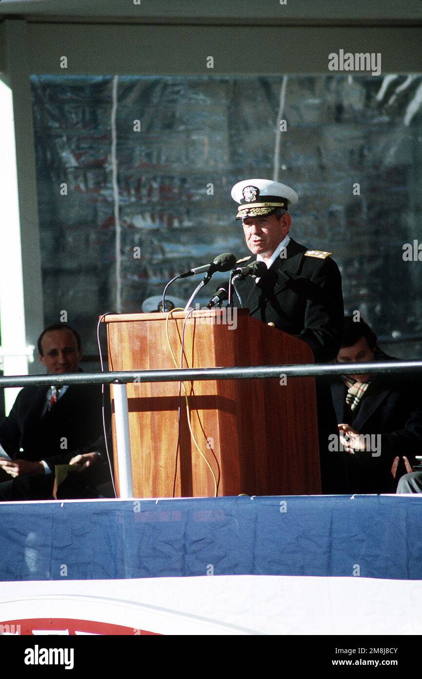 Vice Admiral David B. Robinson, Commander, Naval Surface Force, Pacific ...
