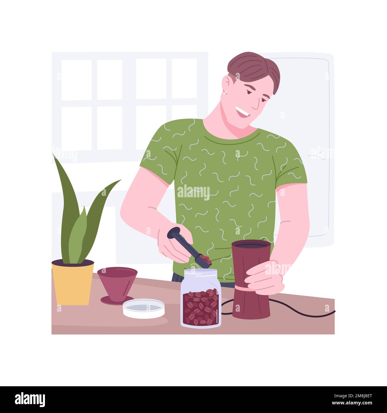 Kitchen lover Stock Vector Images - Alamy