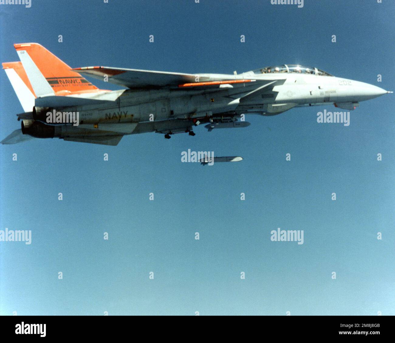 An F-14A/B Tomcat aircraft assigned to the Strike Aircraft Test ...