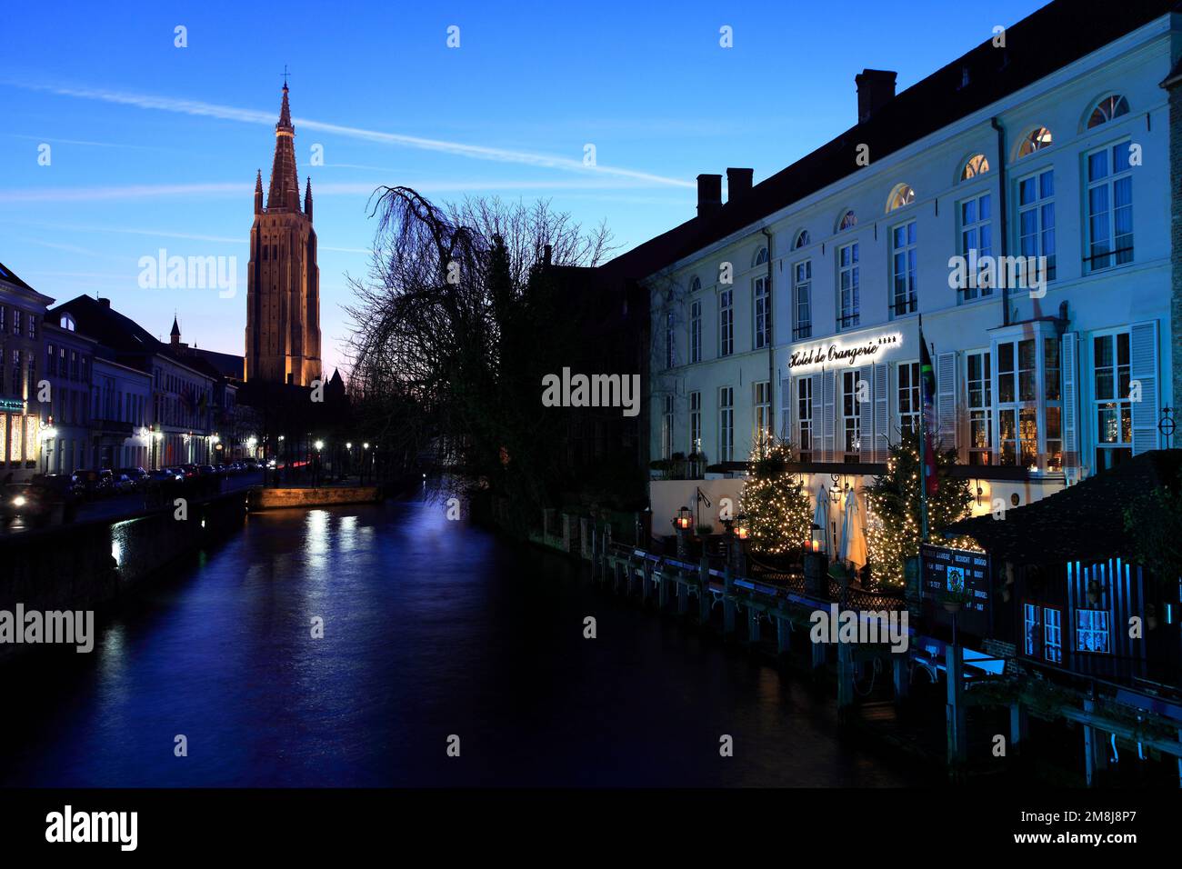 Church of Our Lady, Bruges City, West Flanders in the Flemish Region of ...