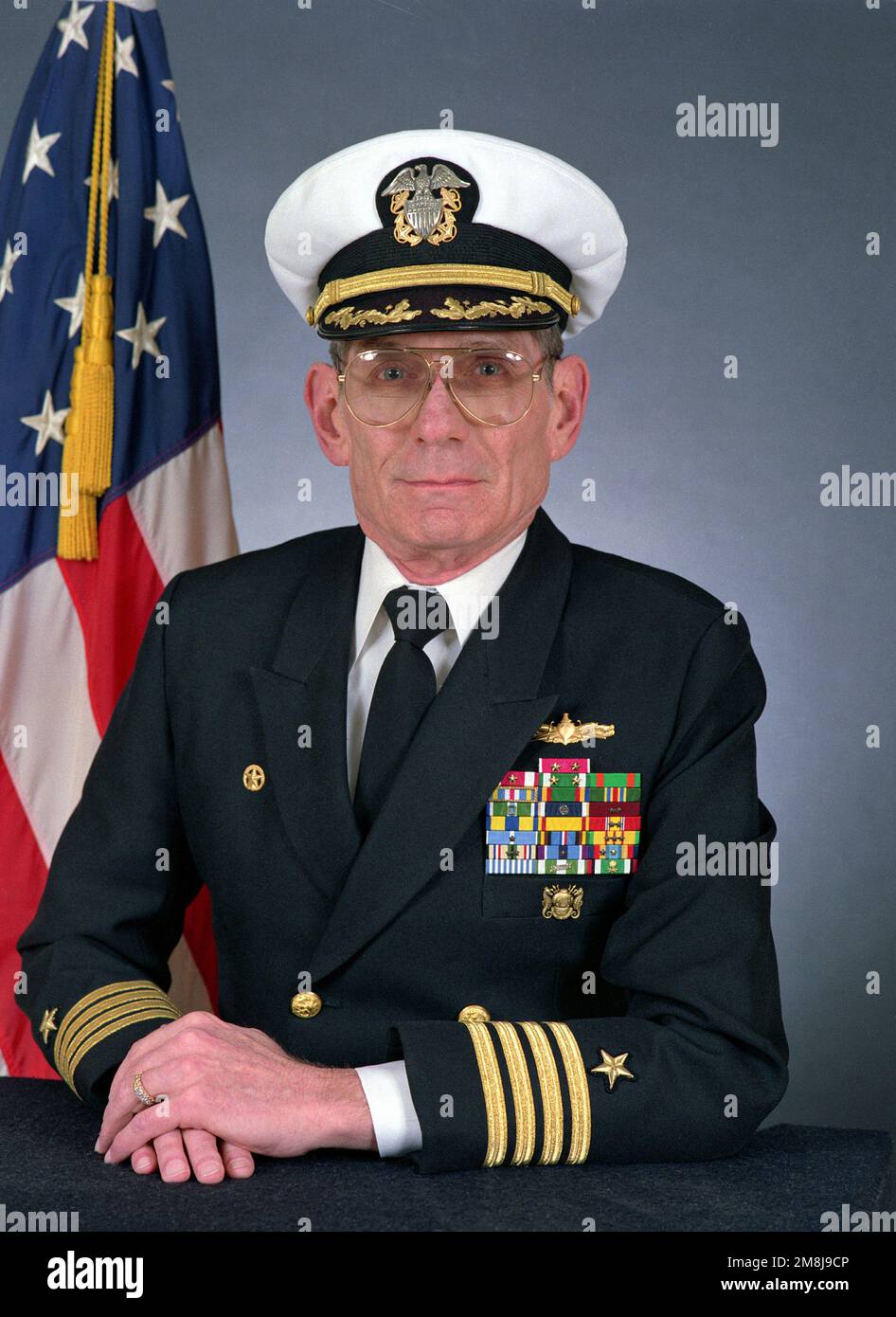 Captain Clarence W. Burck, USN. Country: Unknown Stock Photo - Alamy
