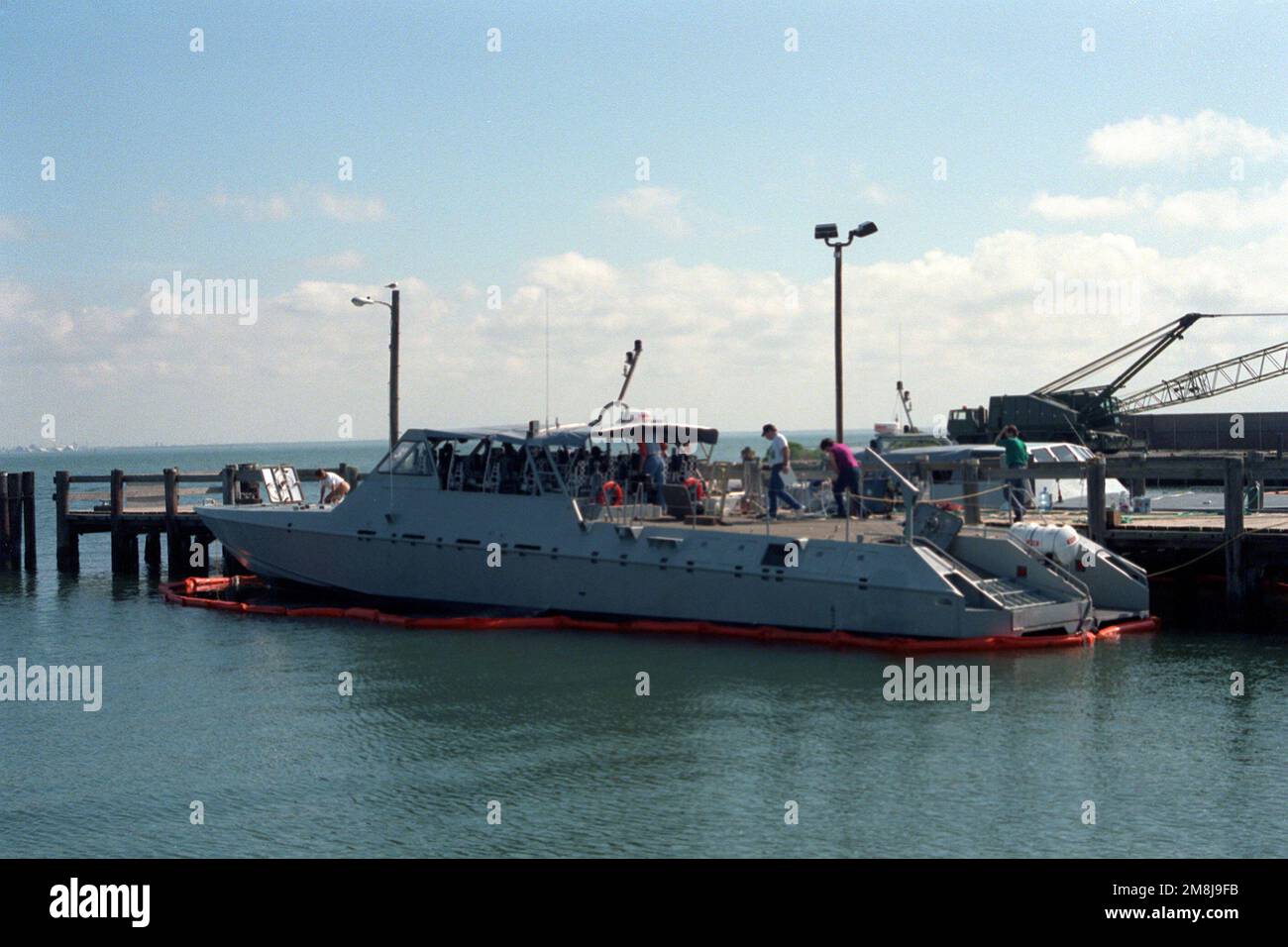 A port quarter view of the Mark IV prototype fast patrol boat (XFPB ...